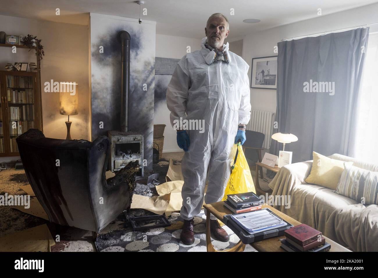 GREG DAVIES in THE CLEANER (2021), directed by ALEX WINCKLER and TOM ...