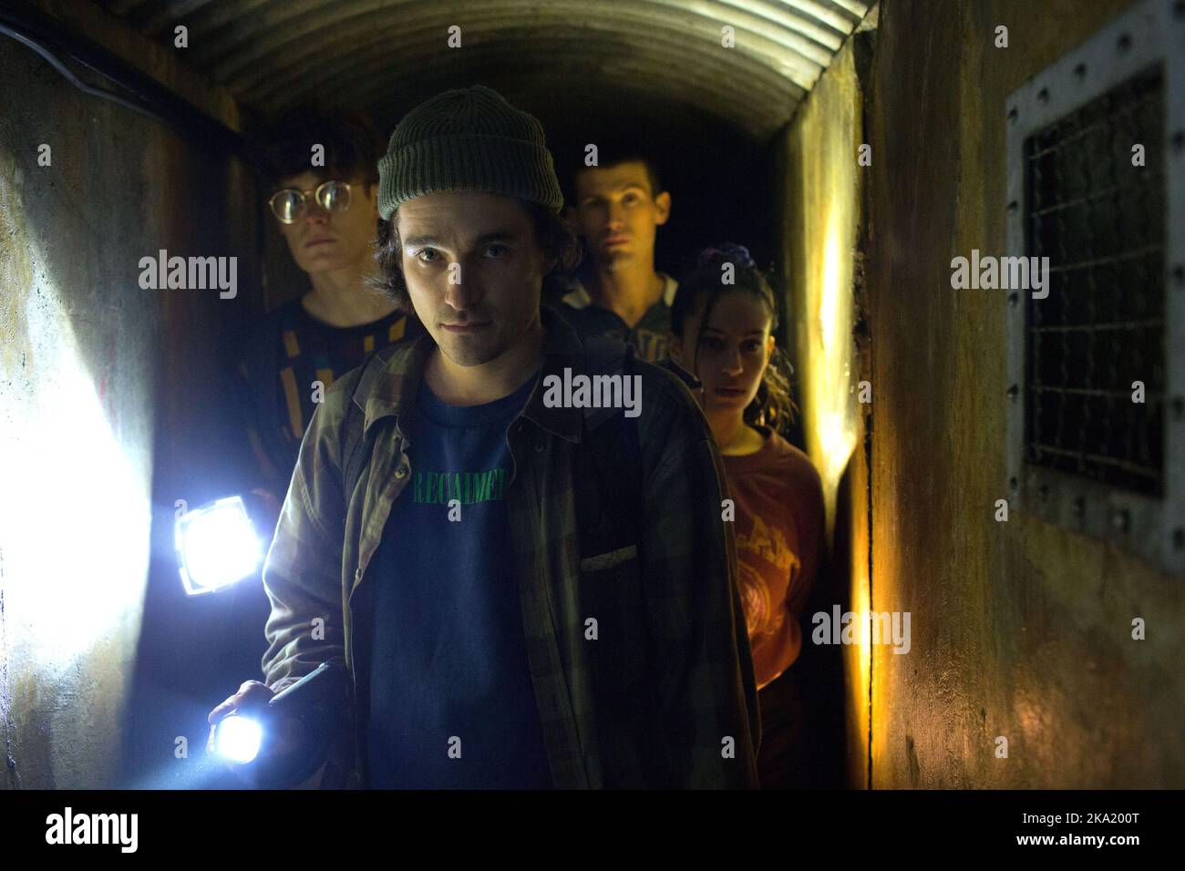 SOFIA LESAFFRE and JOSEPH OLIVENNES in DEEP FEAR (2022), directed by ...