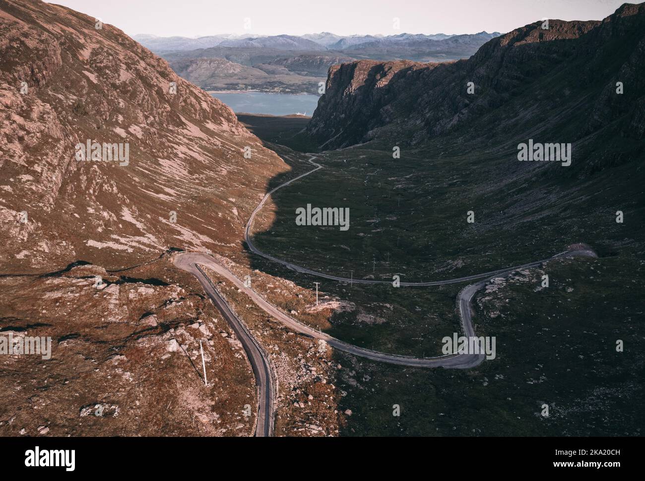 Applecross Pass, Bealach Na Ba, northwest scotland, uk Stock Photo - Alamy