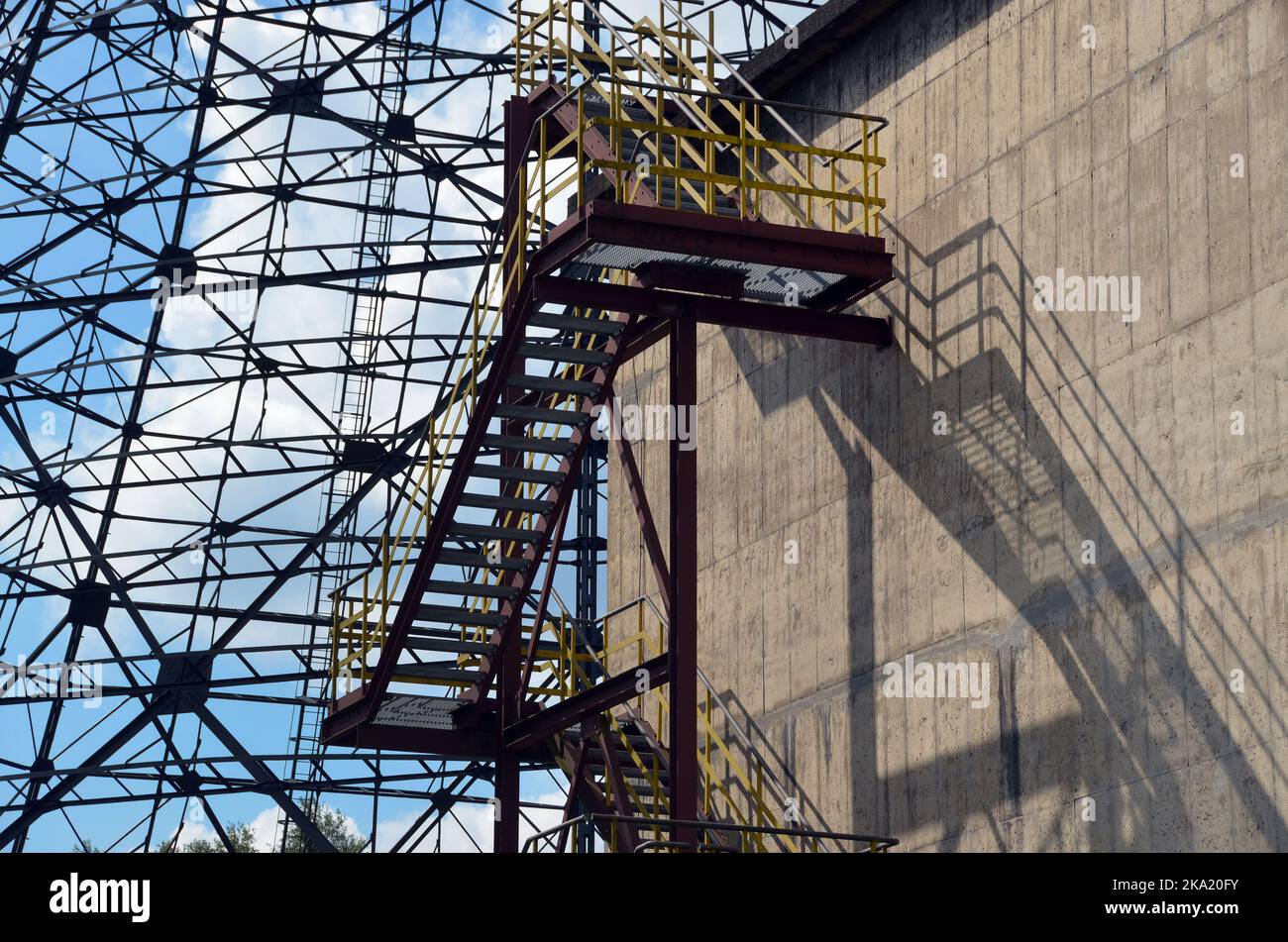 The closed blast furnace in Zollverein, Germany. This site is today ...