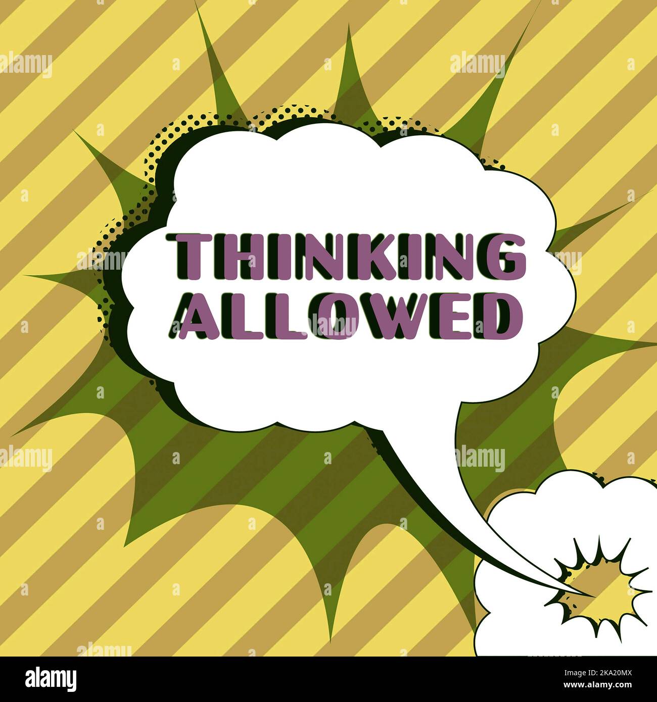 Inspiration showing sign Thinking Allowed. Word for lessons to teach ...