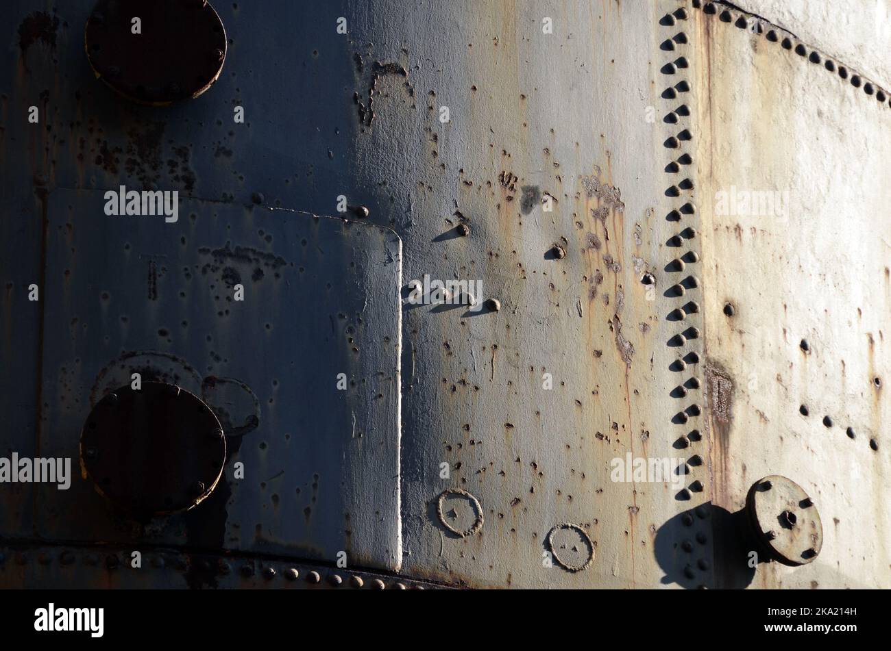 The closed blast furnace in Duigsbourg, Germany. This site is today ...