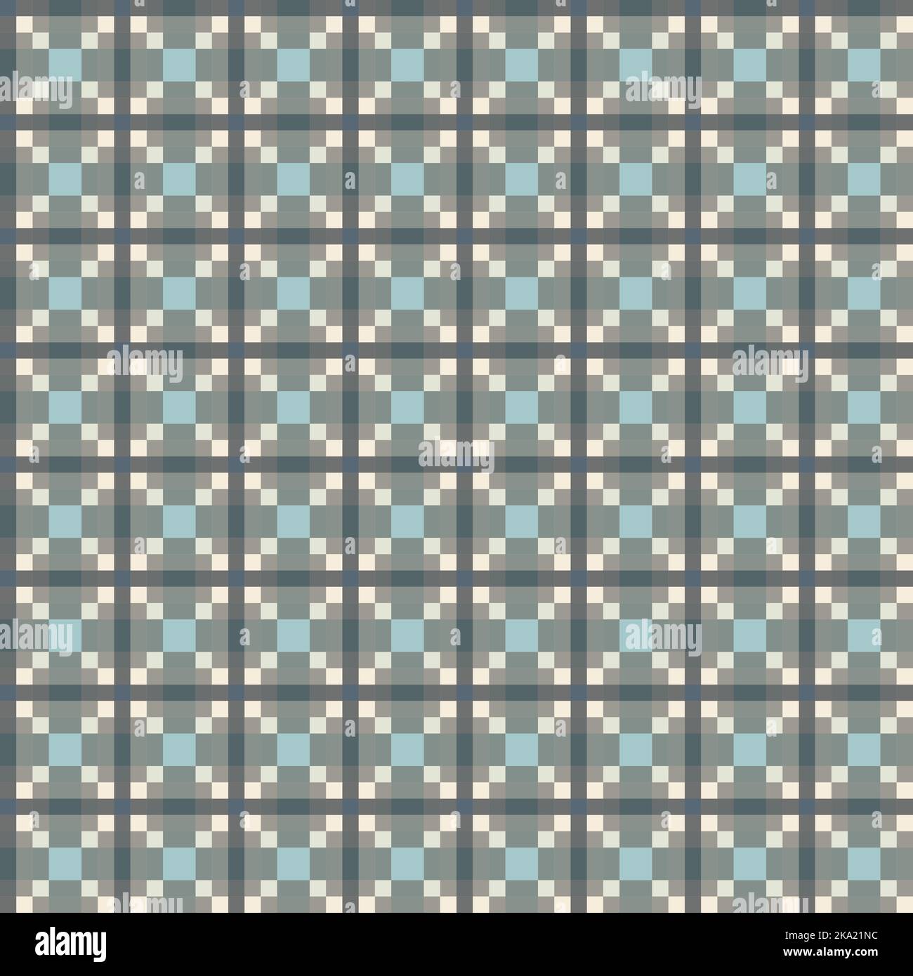 Decorative tartan geometric tiles pattern illustration Stock Vector ...