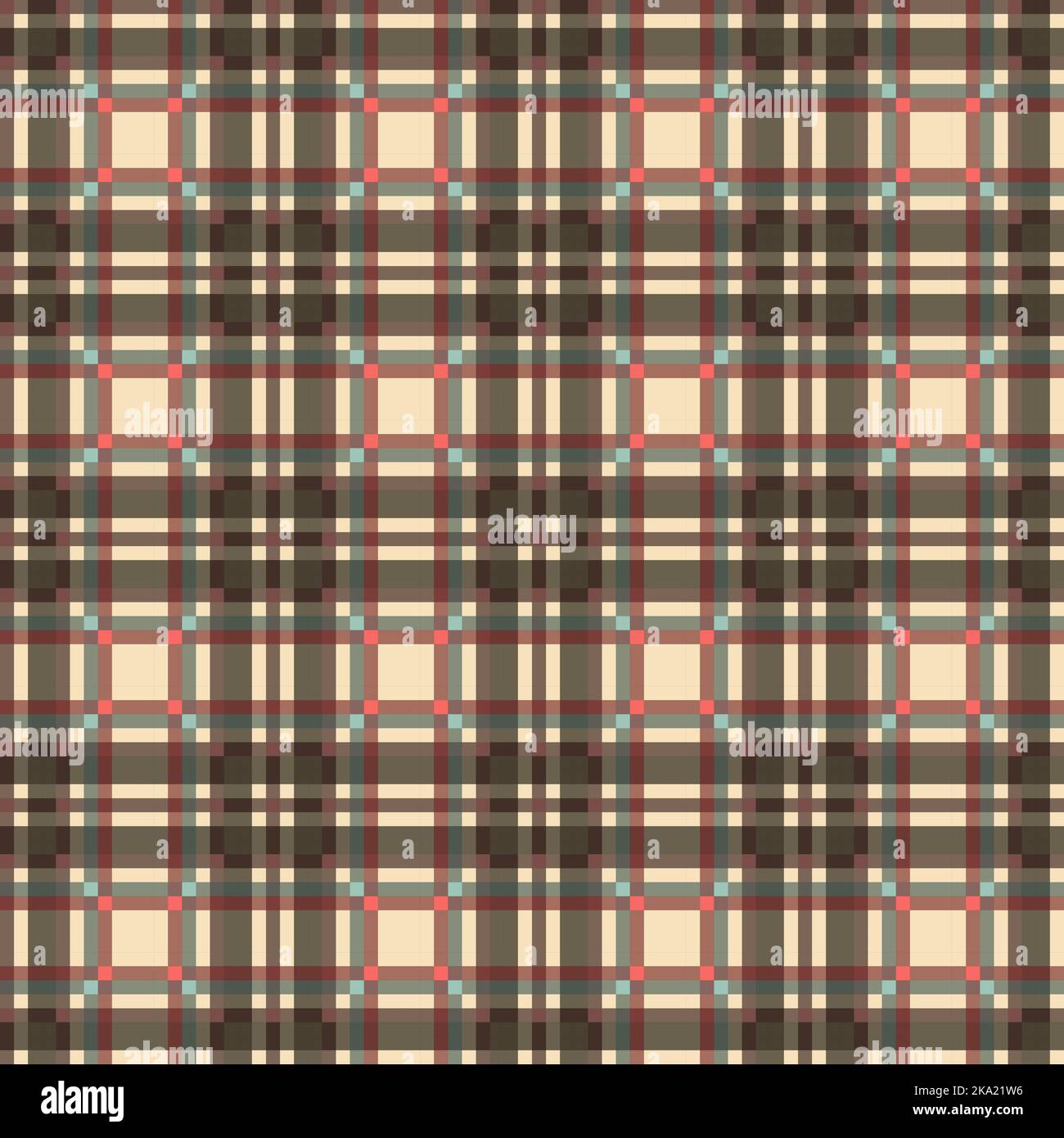 Decorative tartan geometric tiles pattern illustration Stock Vector ...