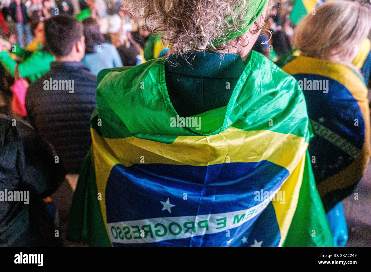 Brazilians supporting bolsonaro hi-res stock photography and images - Alamy