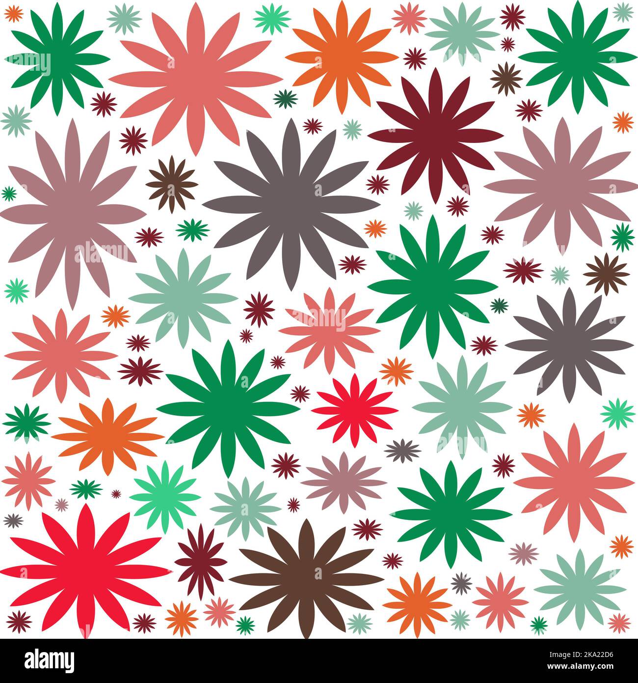 Abstract petal patterns Cut Out Stock Images & Pictures - Alamy