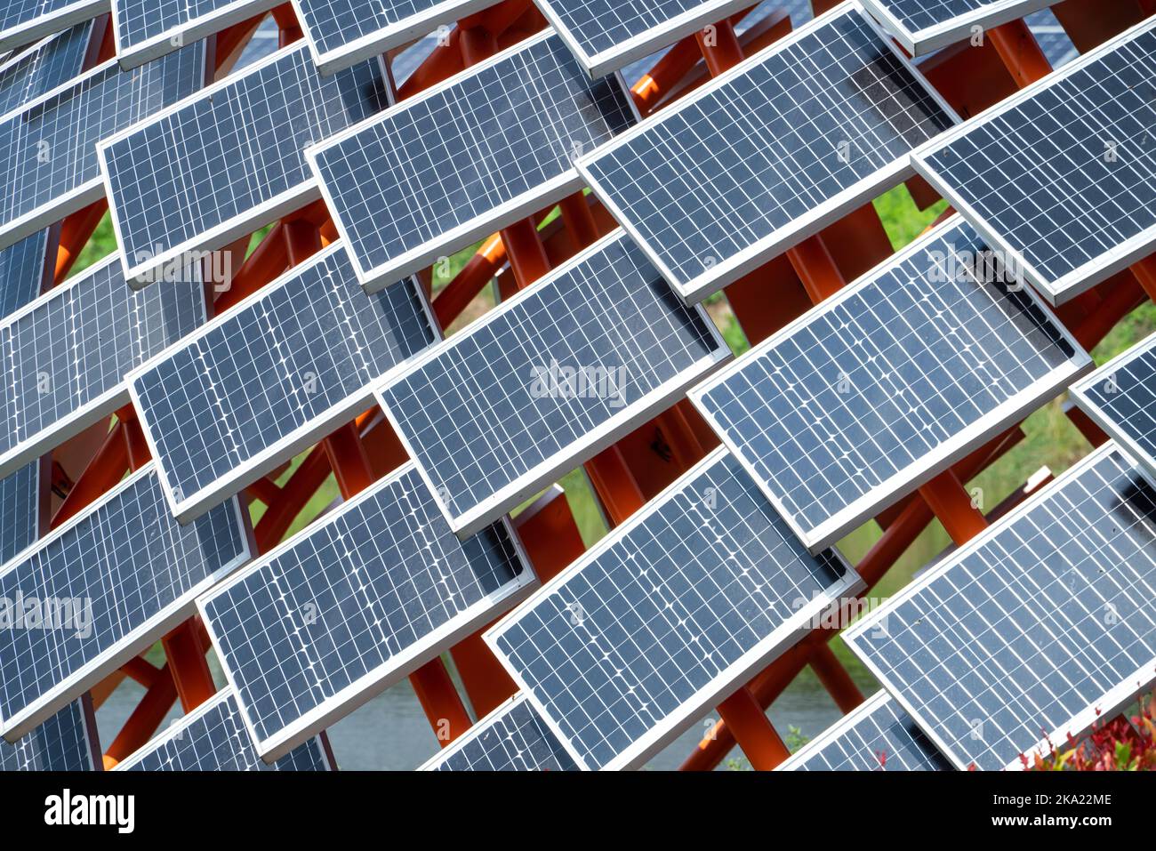 Solar panels, solar system technology solar cell in Taiwan Stock Photo ...
