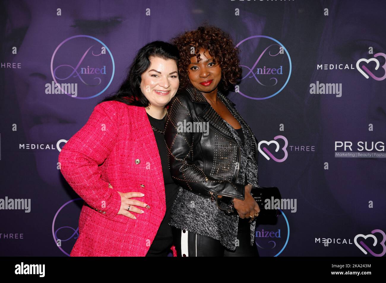 Iren Jahn und Dorothy Roffat beim Grand Opening der Beauty-Praxis ...