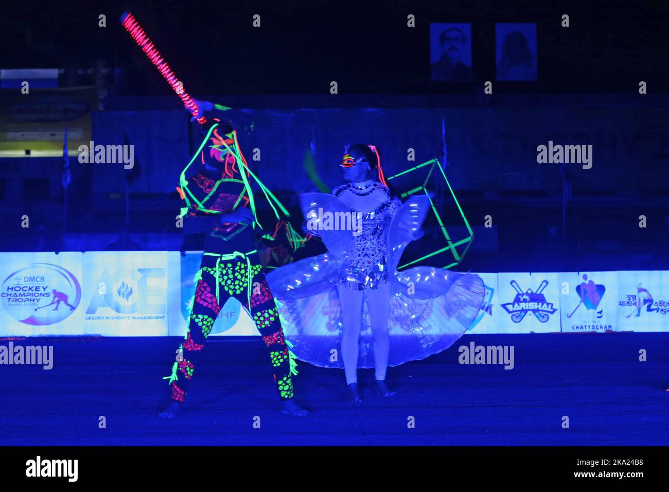 An eye-catching opening ceremony of Hockey Champions Trophy Bangladesh ...