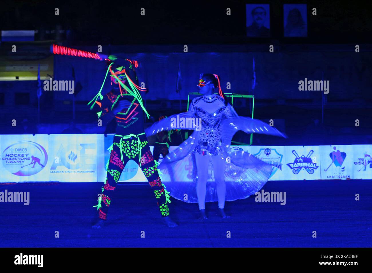 An eye-catching opening ceremony of Hockey Champions Trophy Bangladesh ...