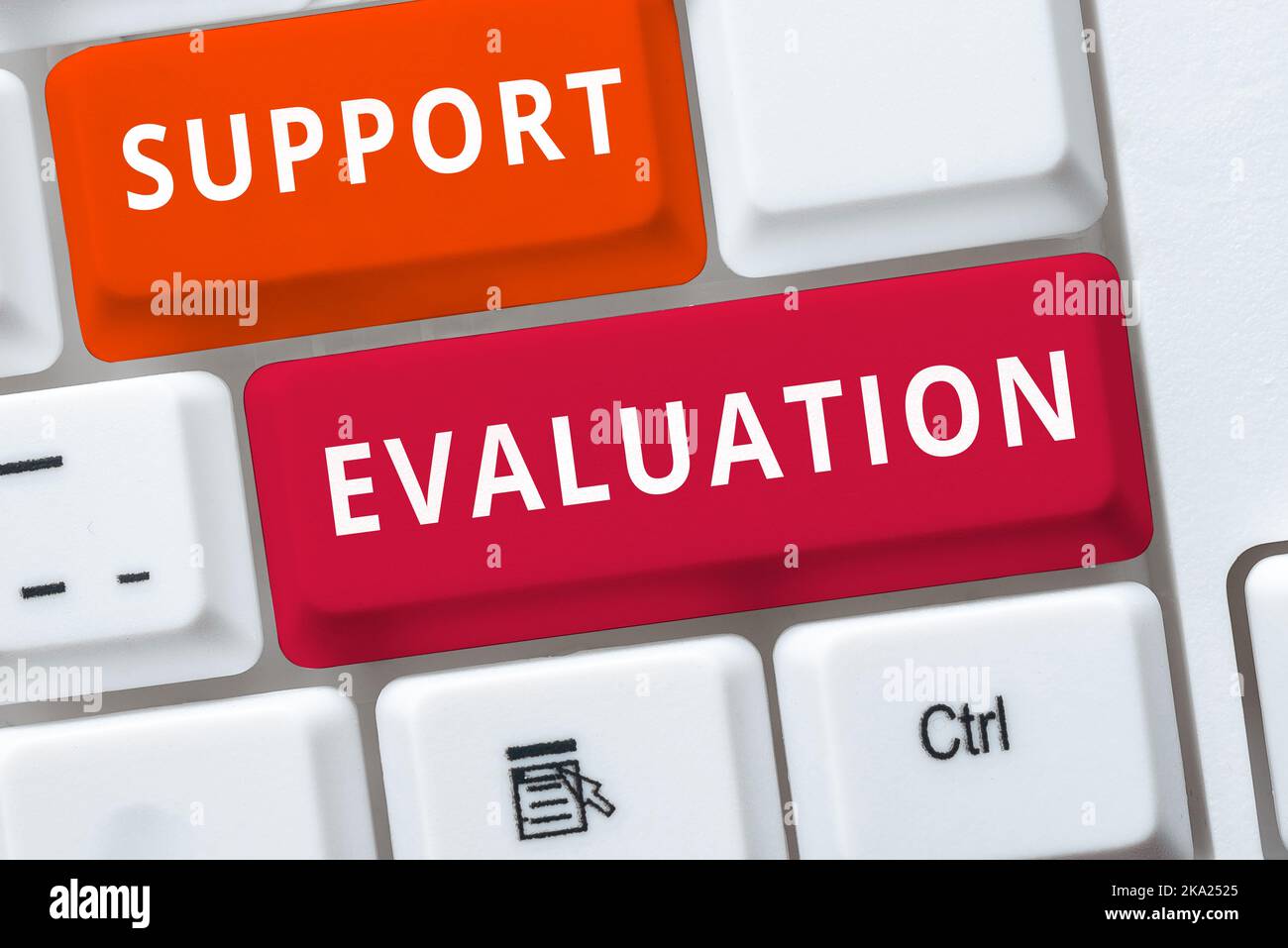 Conceptual display Support Evaluation. Business concept helps evaluate a subjects worth or ...