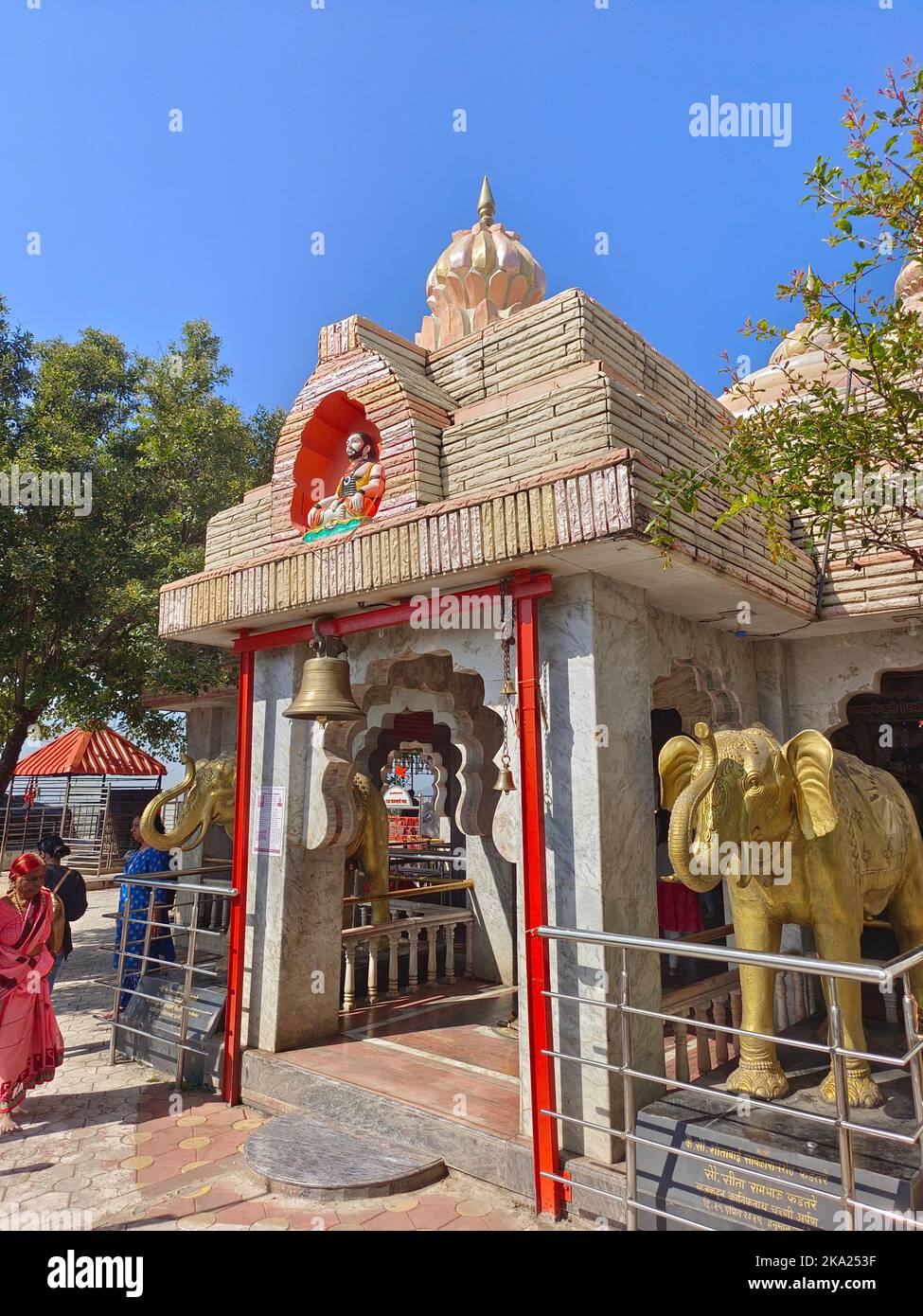 30 October 2022, Pune, India, Kanifnath Temple Near Saswad, Shri ...