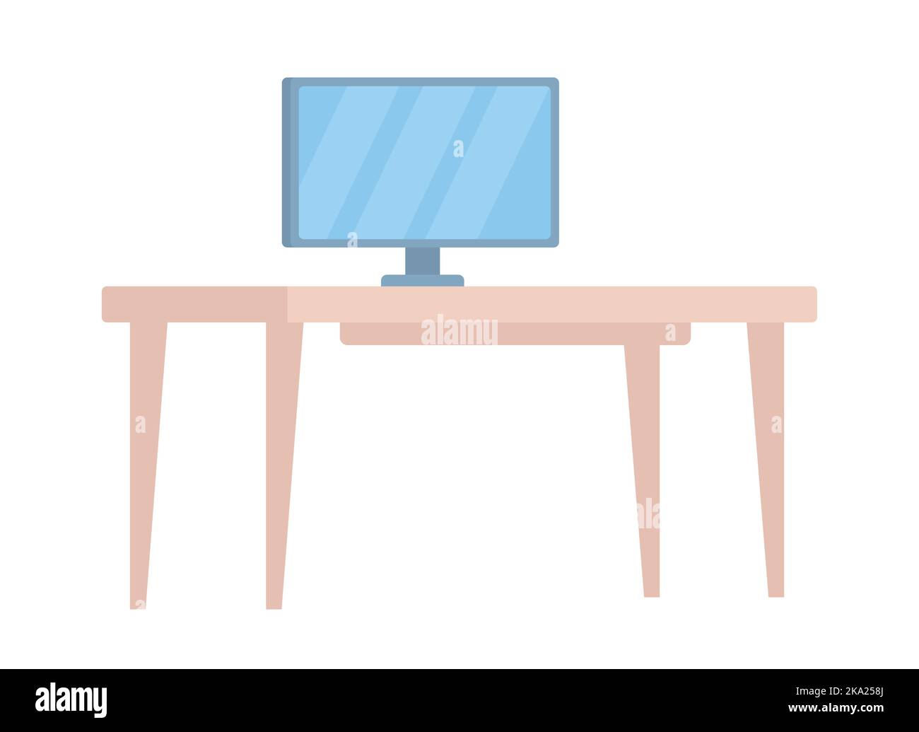 2d animation desk Stock Vector Images - Alamy