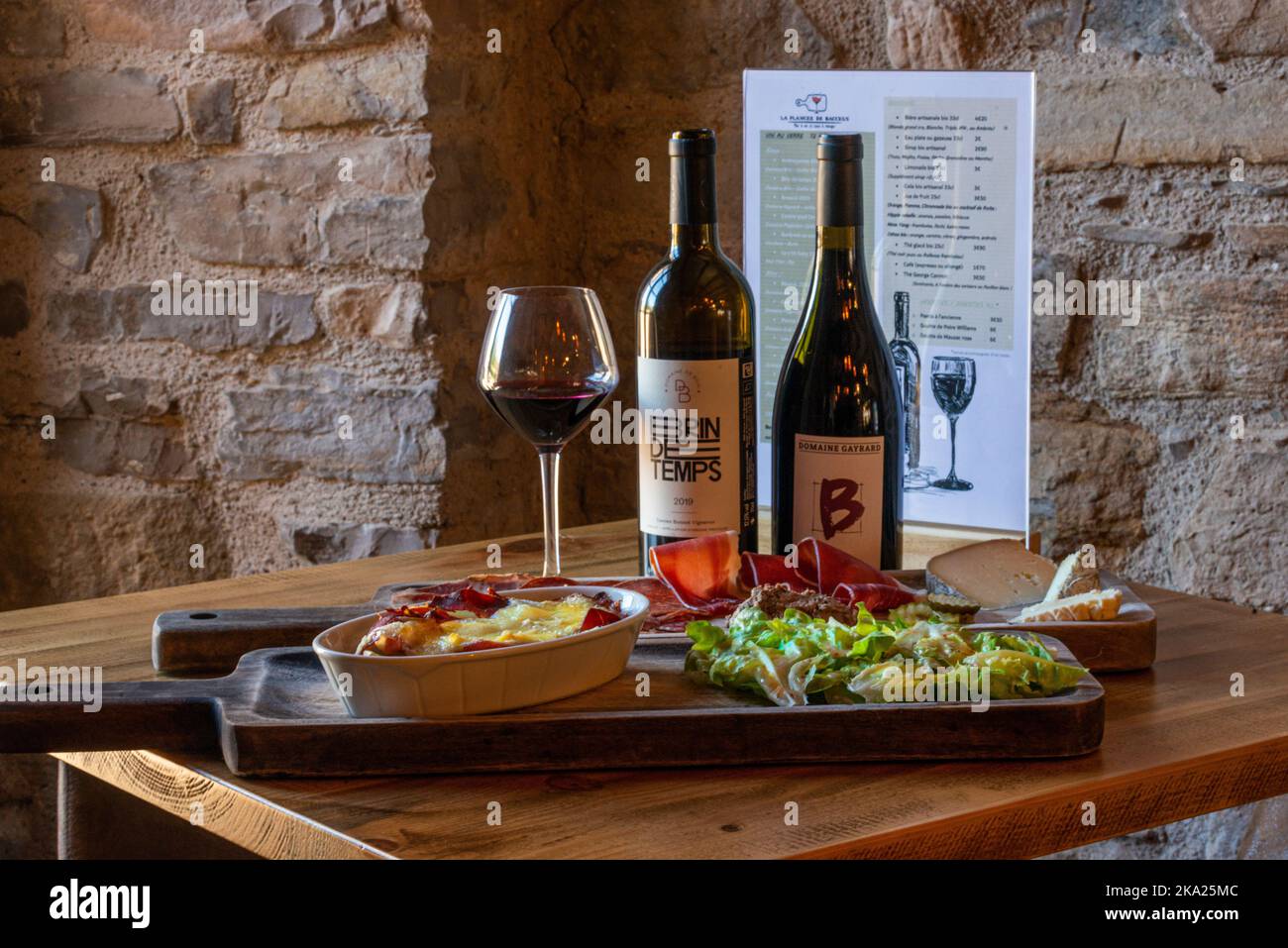 Still life views of fruit and vegetables, in the kitchen of a medieval ...