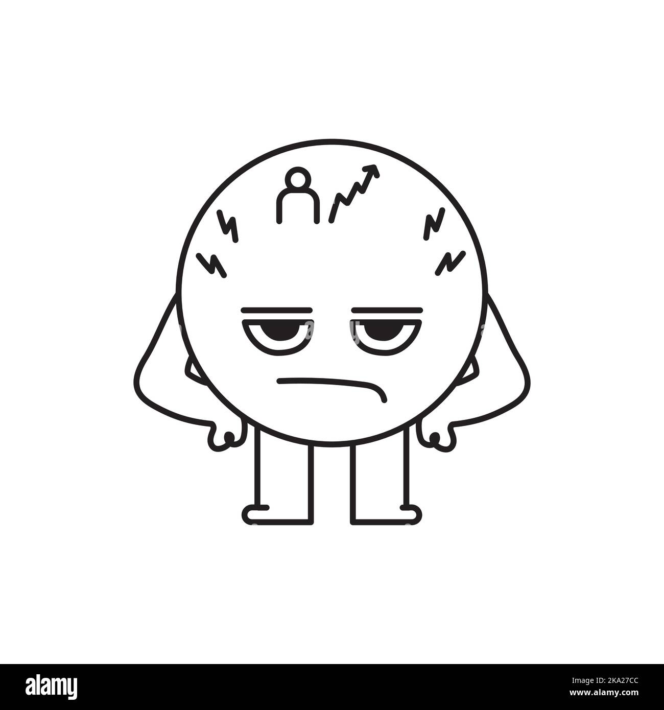 Birth child color line Cut Out Stock Images & Pictures - Alamy