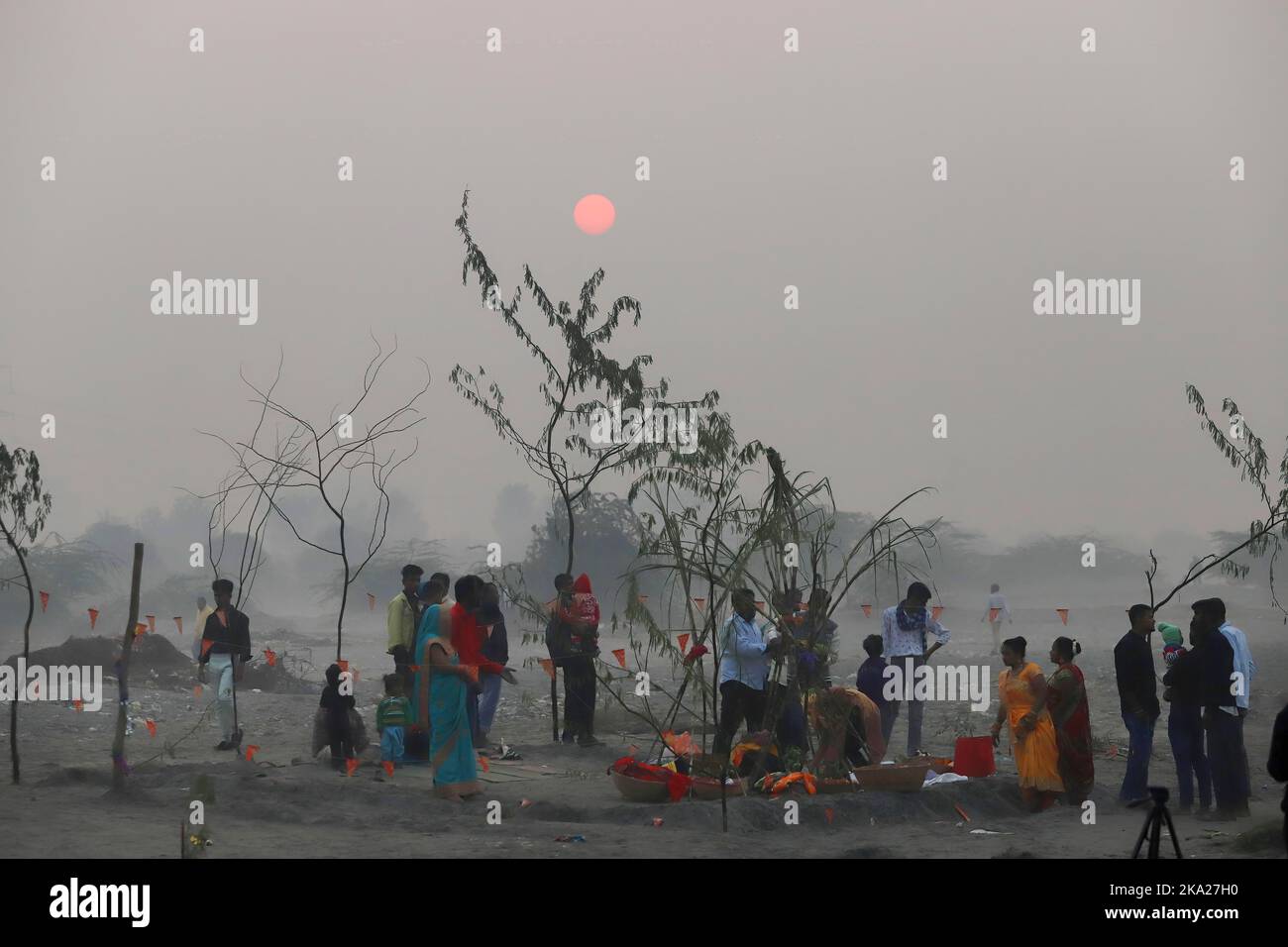 Chhath parva hi-res stock photography and images - Alamy