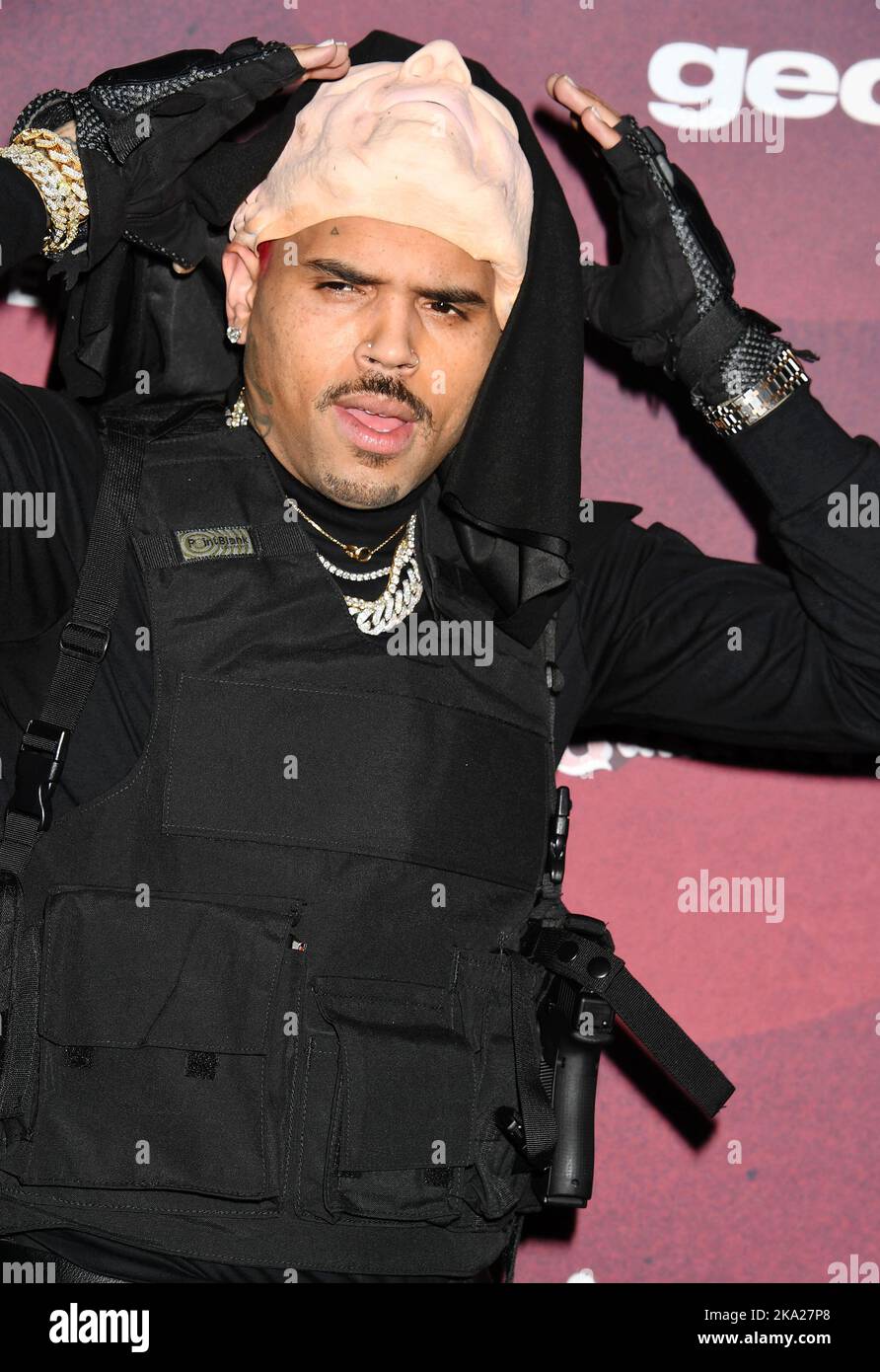 Chris Brown Blank Photoshoot