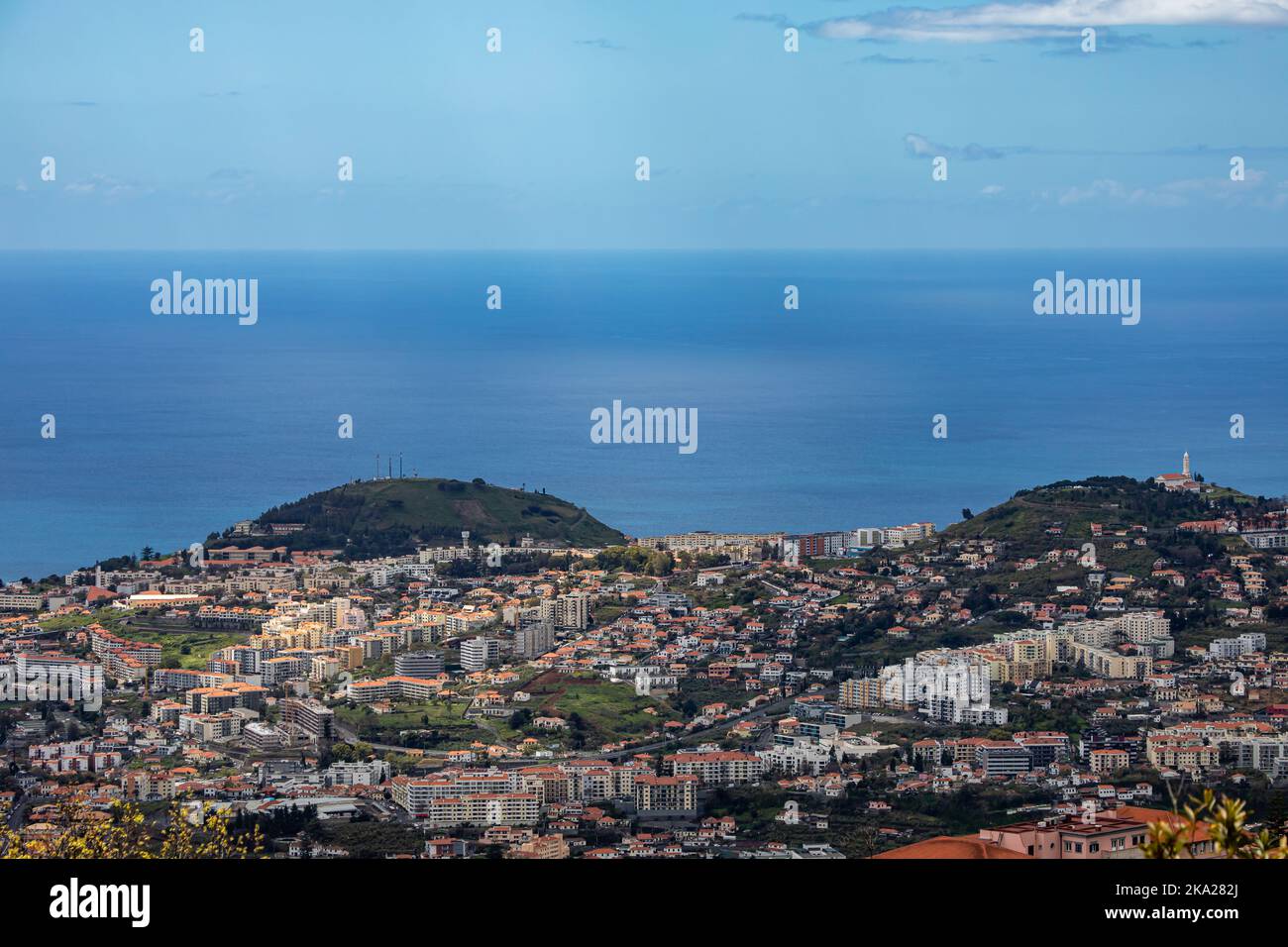 Funchal capital city on Madeira island Stock Photo - Alamy