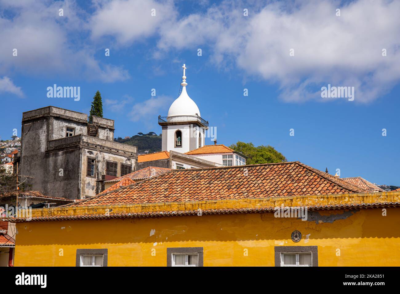 Funchal capital city on Madeira island Stock Photo - Alamy