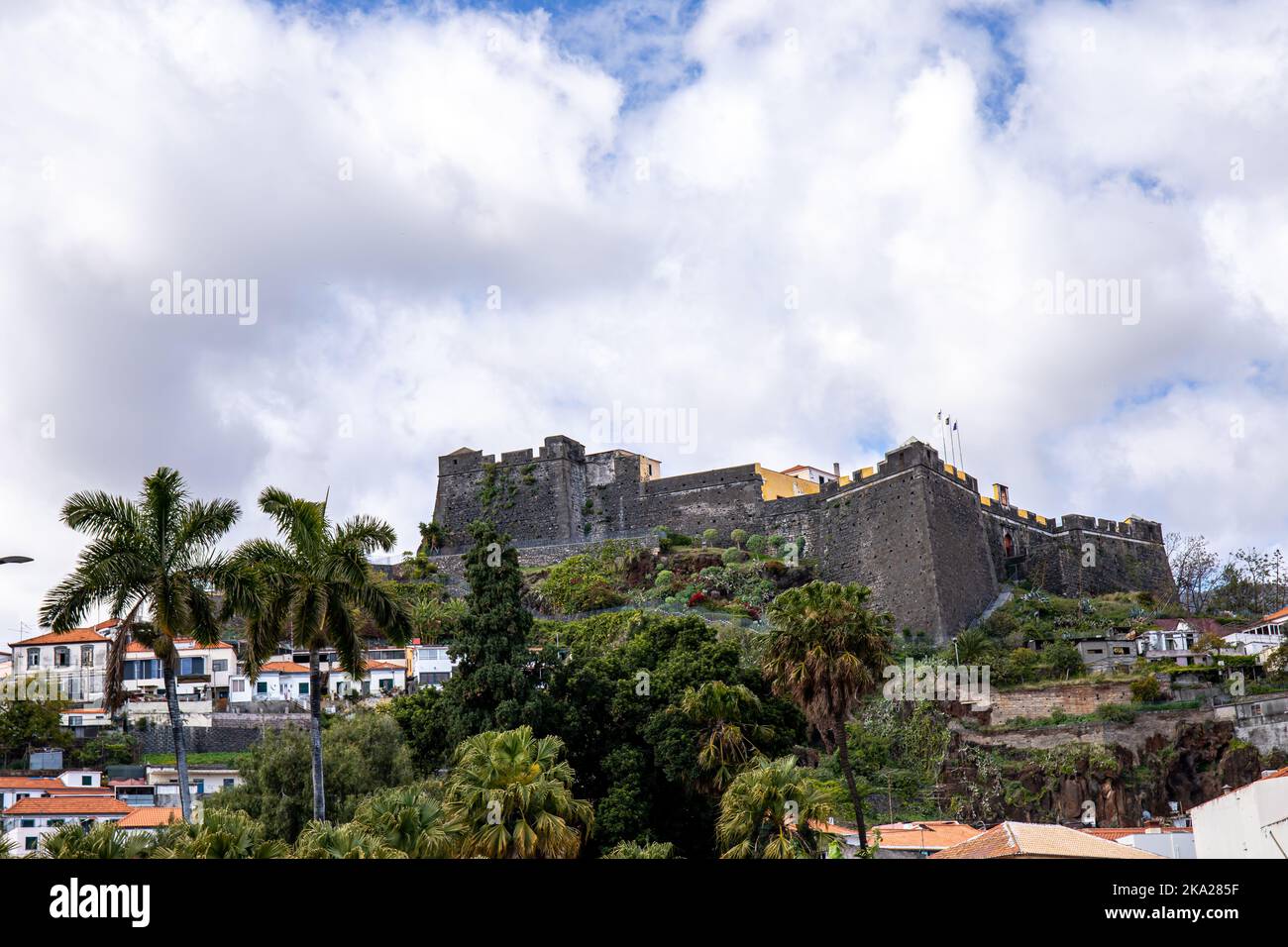 Funchal capital city on Madeira island Stock Photo - Alamy