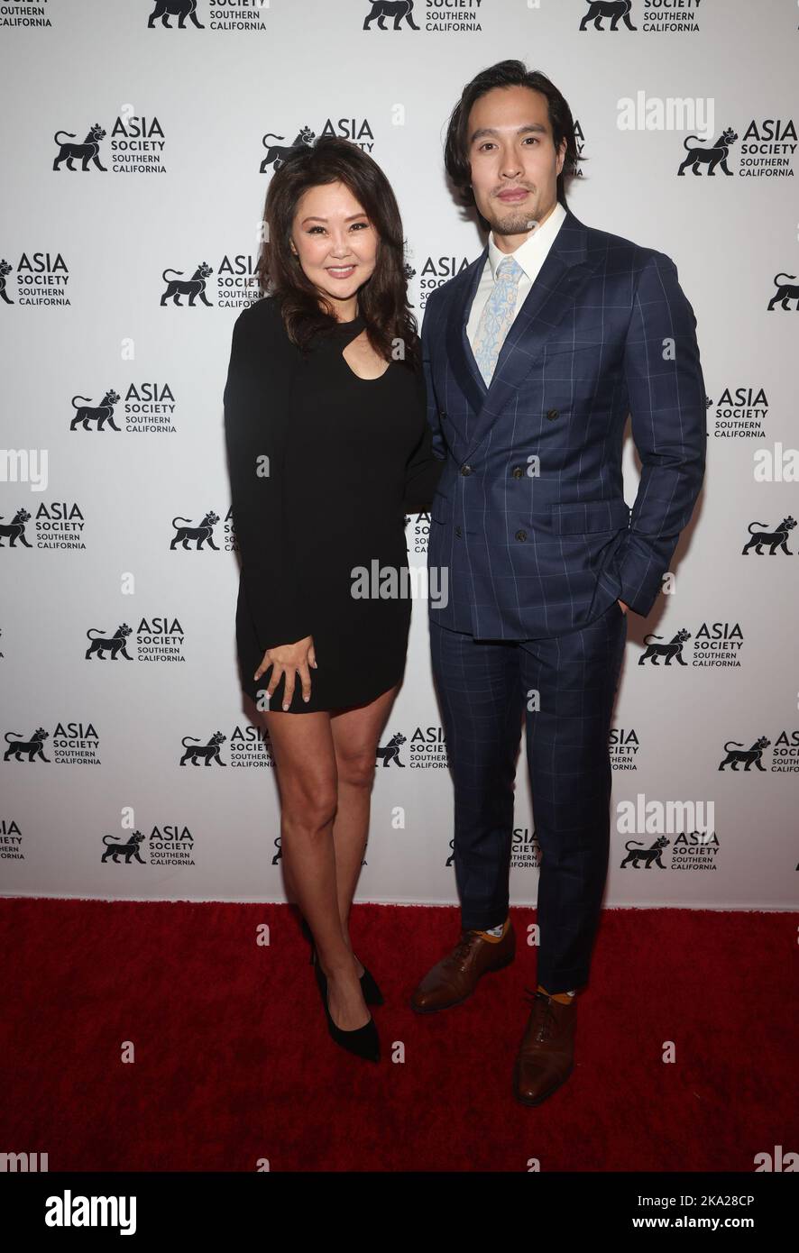 Los Angeles, Ca. 30th Oct, 2022. Esther Moon, Desmond Chiam at the Asia ...