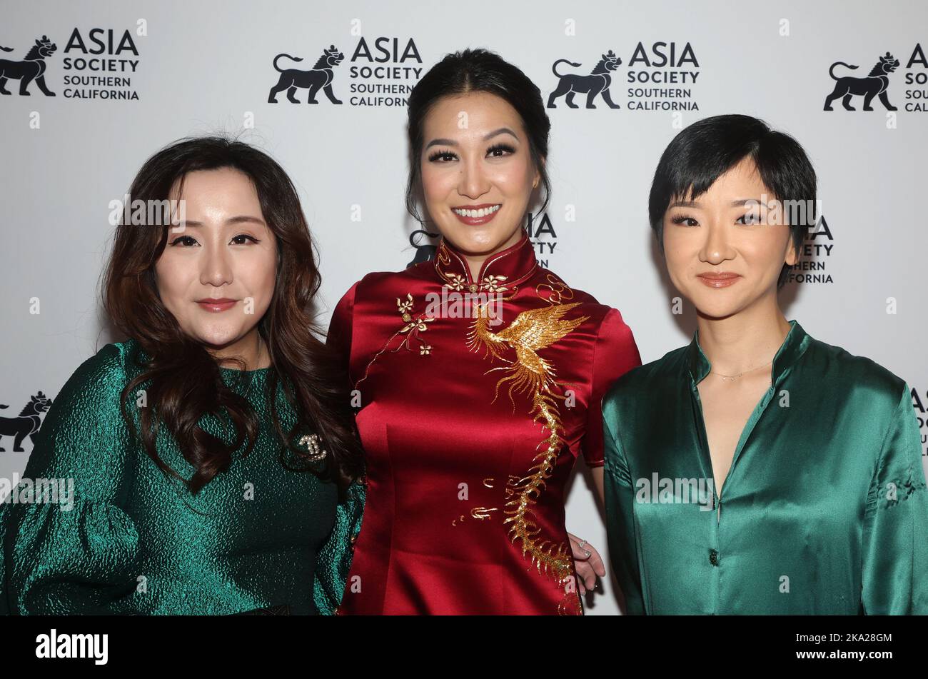 Los Angeles, Ca. 30th Oct, 2022. Vincy Zhou, Kara Wang, Grace Pei at ...