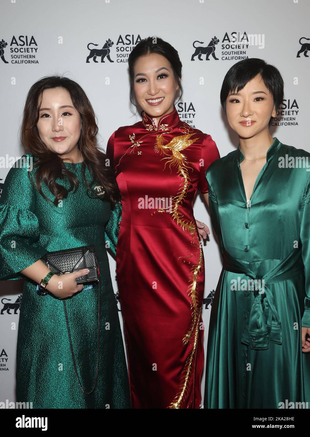 Los Angeles, Ca. 30th Oct, 2022. Vincy Zhou, Kara Wang, Grace Pei at ...