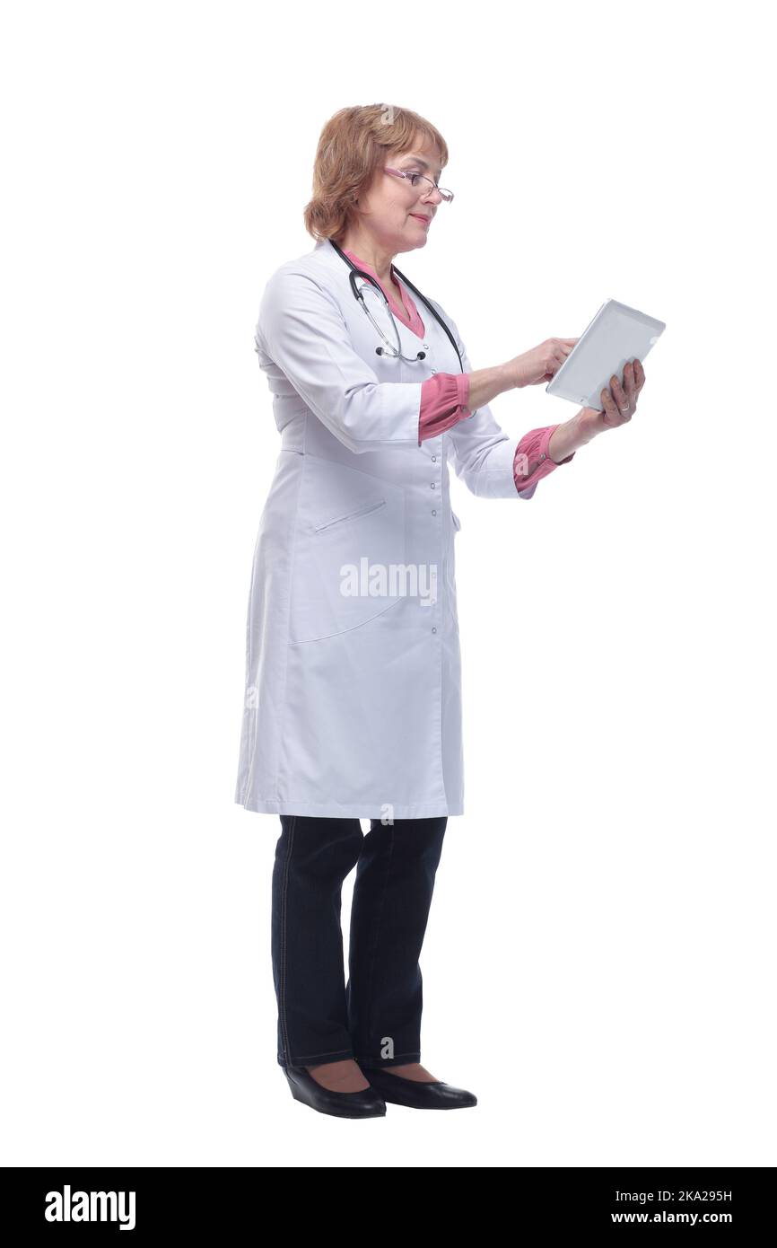 Doctor in office happy Cut Out Stock Images & Pictures - Alamy