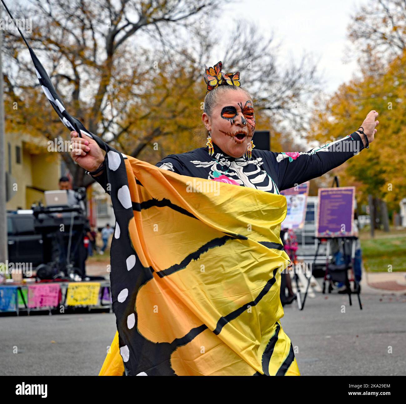 EMPORIA, KANSAS - OCTOBER 29, 2022Women members of the “Latina Fit ...