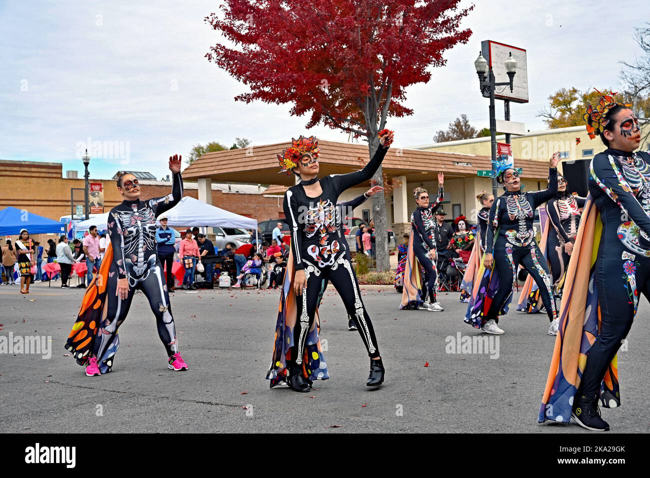 EMPORIA, KANSAS - OCTOBER 29, 2022Women members of the “Latina Fit ...