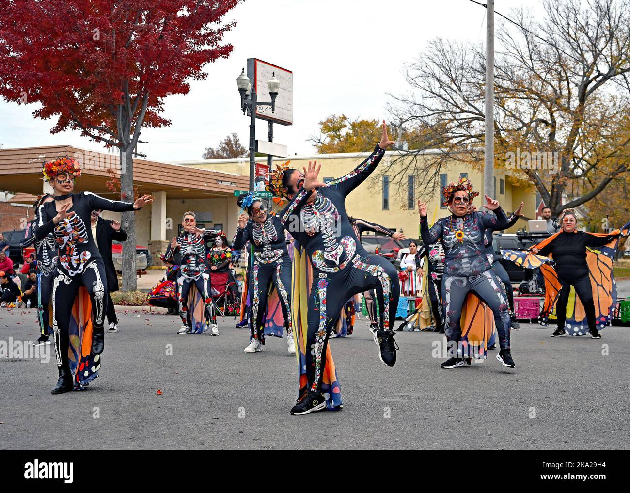 EMPORIA, KANSAS - OCTOBER 29, 2022Women members of the “Latina Fit ...