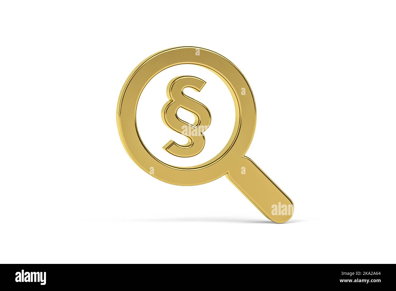 Golden 3d paragraph icon isolated on white background - 3d render Stock ...