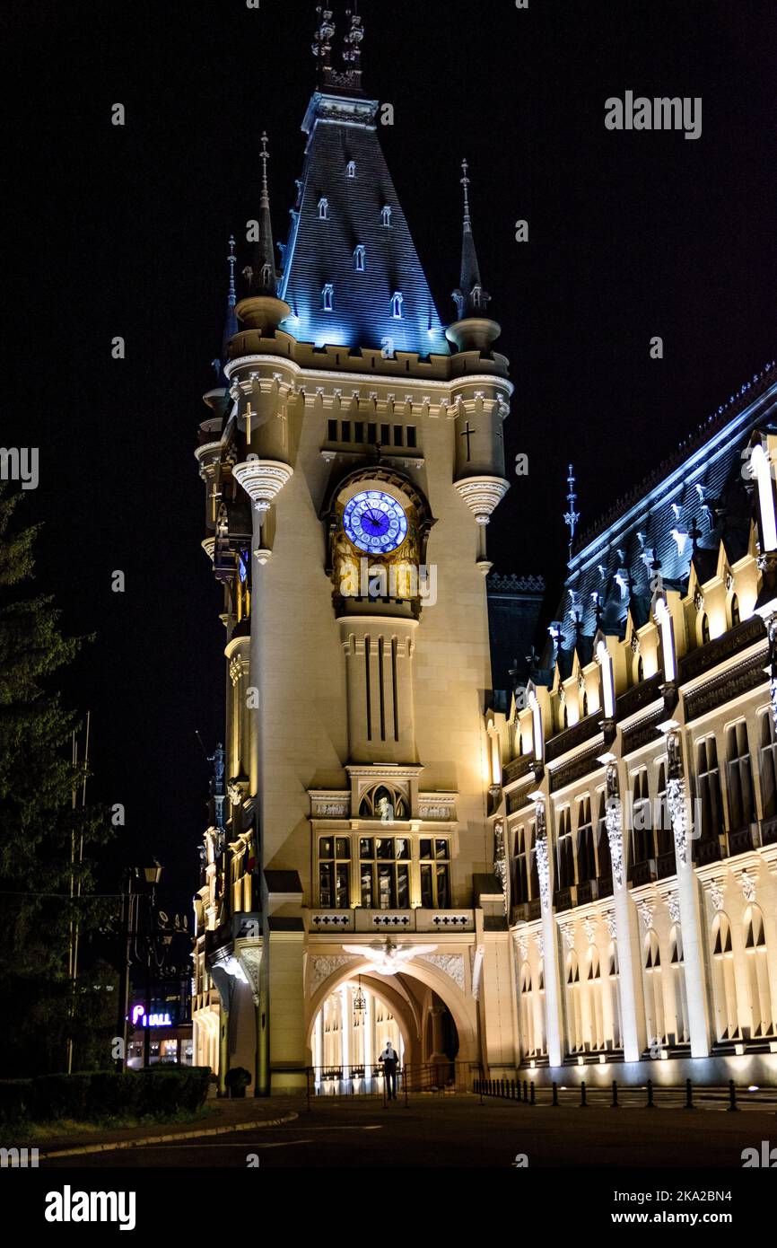 The Palace of Culture from Iasi County in Romania Stock Photo - Alamy
