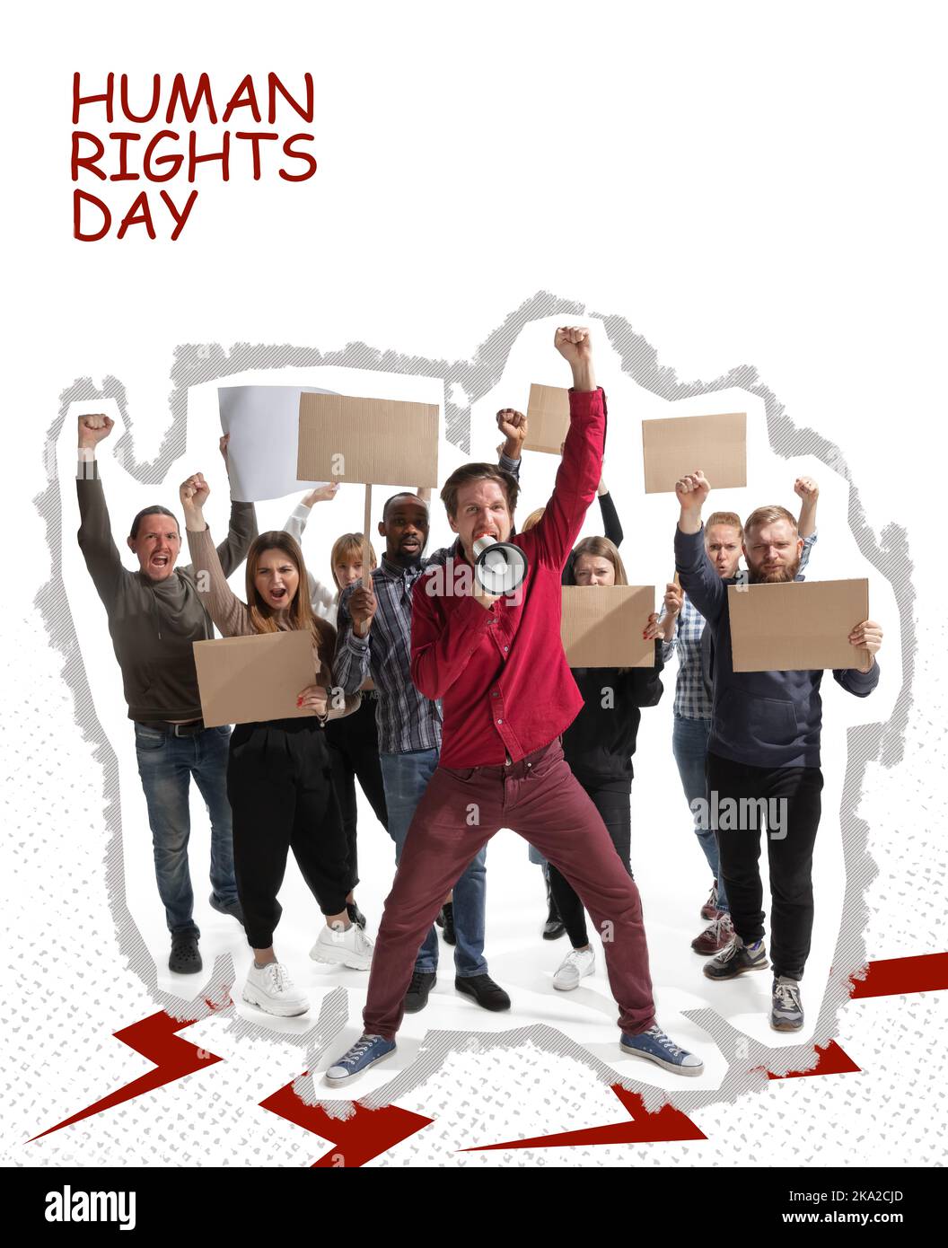 Right to strike protest Cut Out Stock Images & Pictures - Alamy