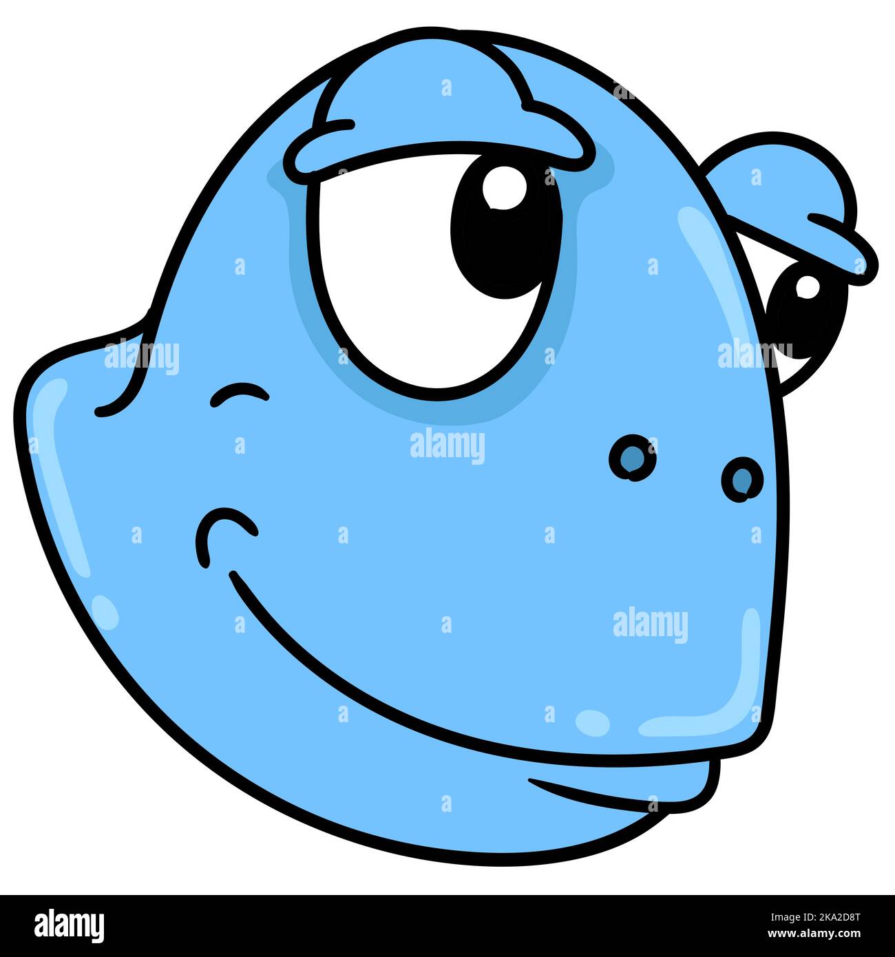 Blue cartoon hi-res stock photography and images - Alamy