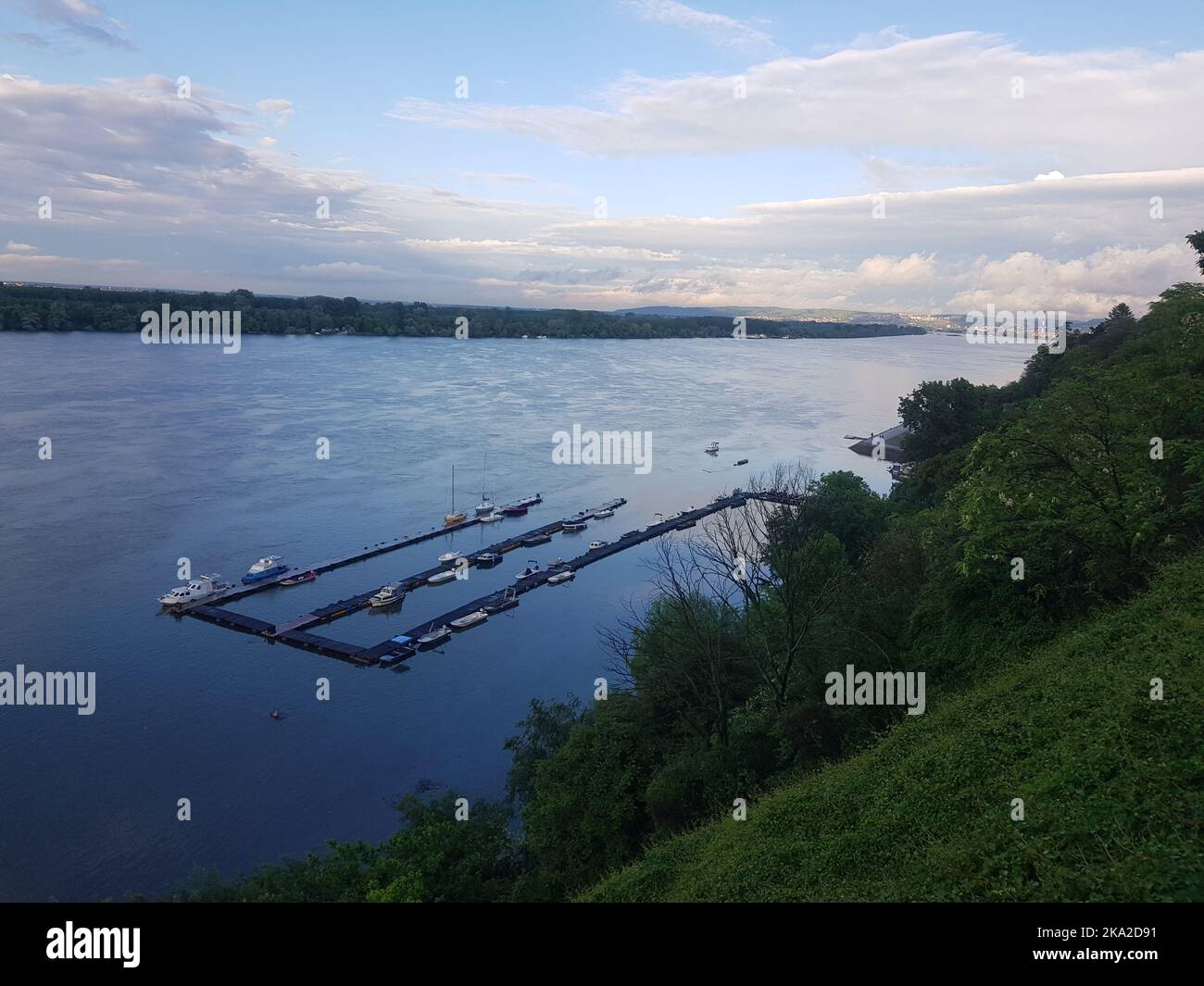 An aerial view of the pier Stock Photo - Alamy