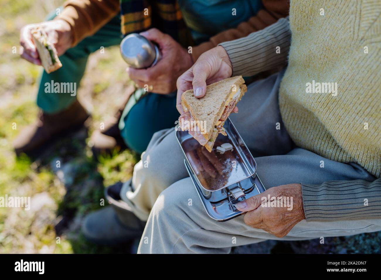 Lunch break walk hi-res stock photography and images - Alamy
