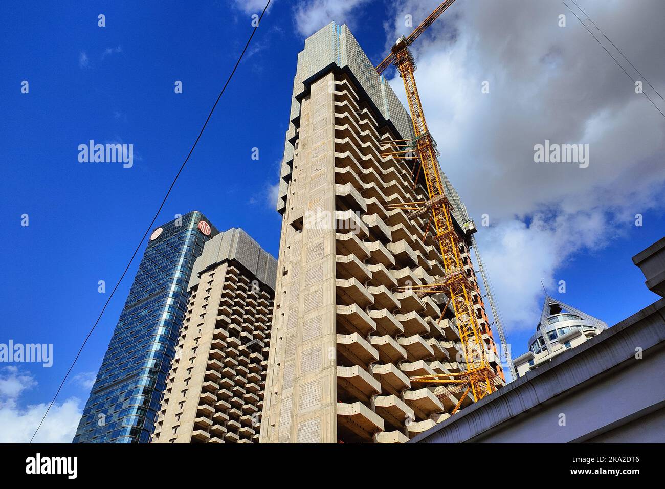 SHANGHAI, CHINA - OCTOBER 31, 2022 - Residential projects are seen ...