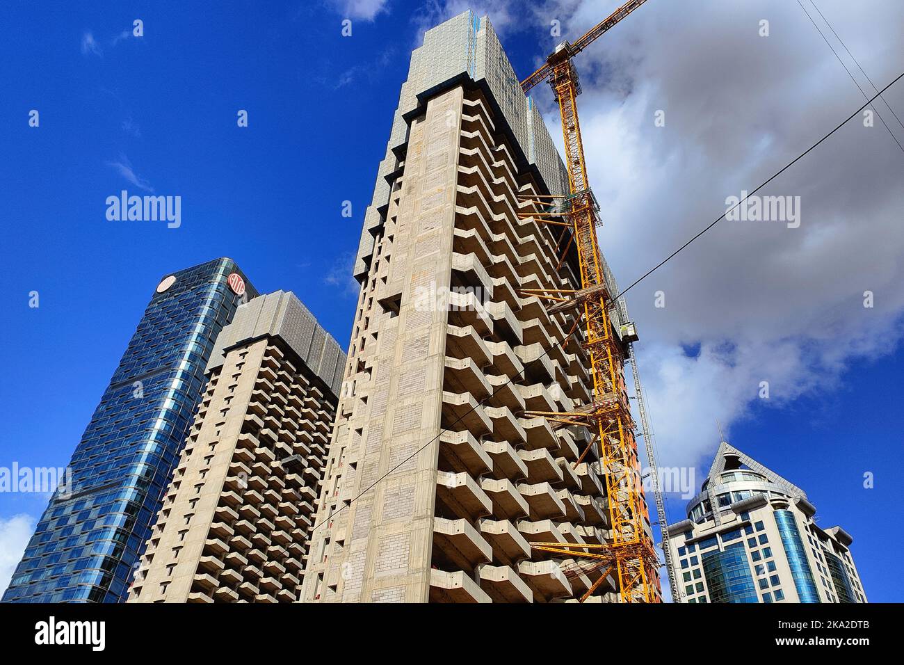 SHANGHAI, CHINA - OCTOBER 31, 2022 - Residential projects are seen ...