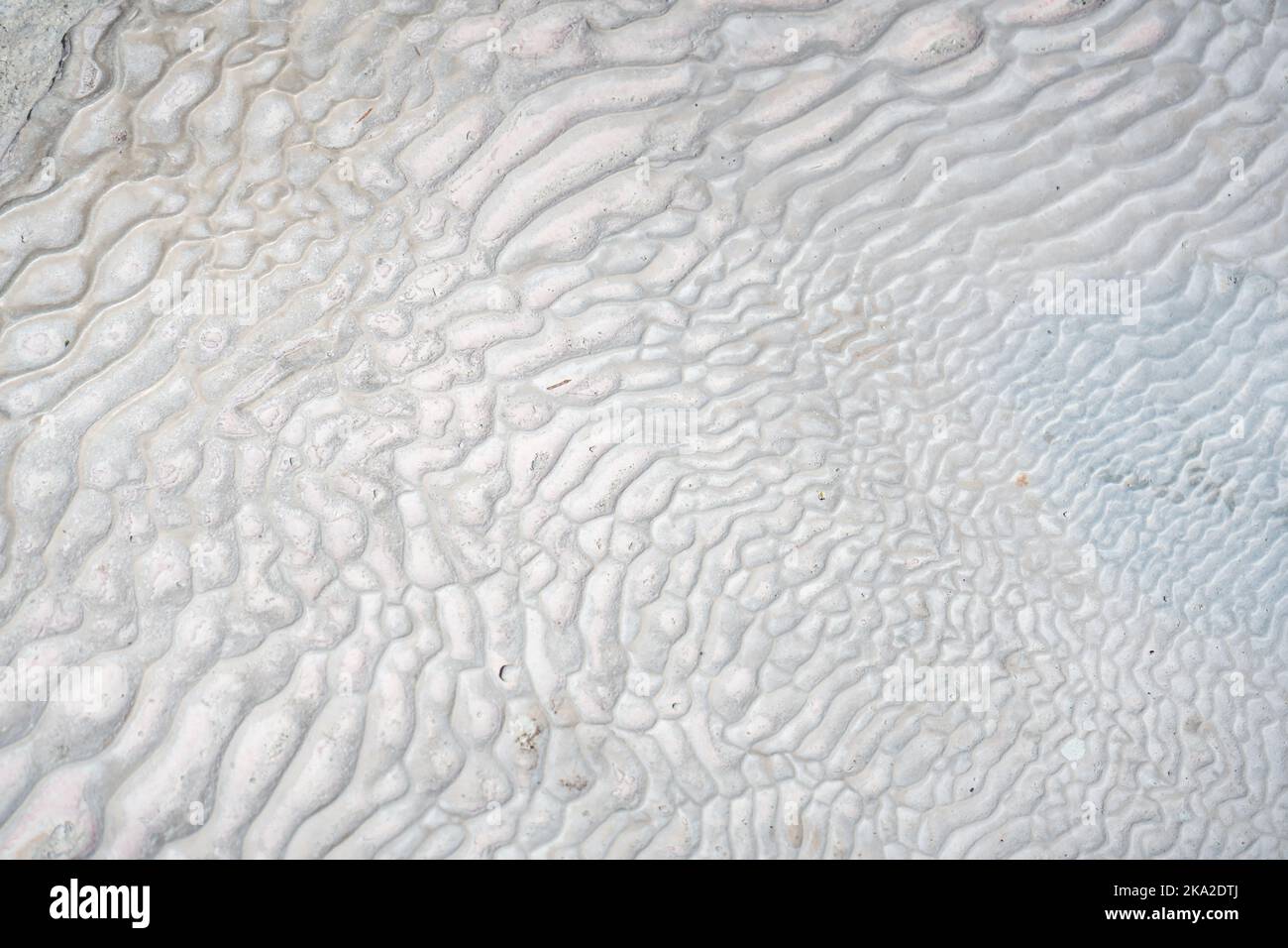 White travertines, calcite cliff of Pamukkale in Turkey Stock Photo - Alamy