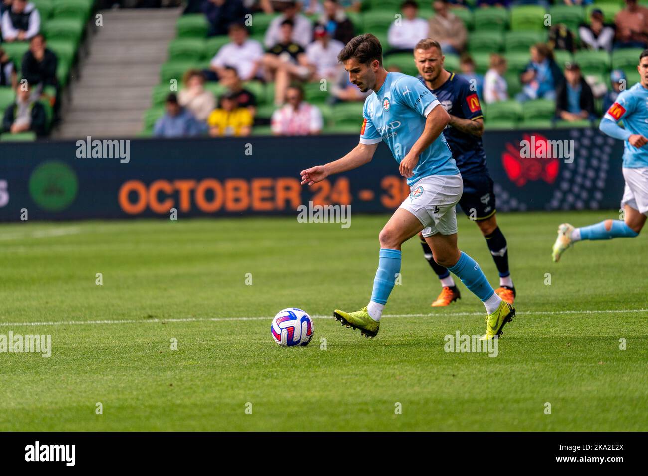 Melbourne, Australia. 30,October, 2022. Melbourne City’s Callum Talbot ...