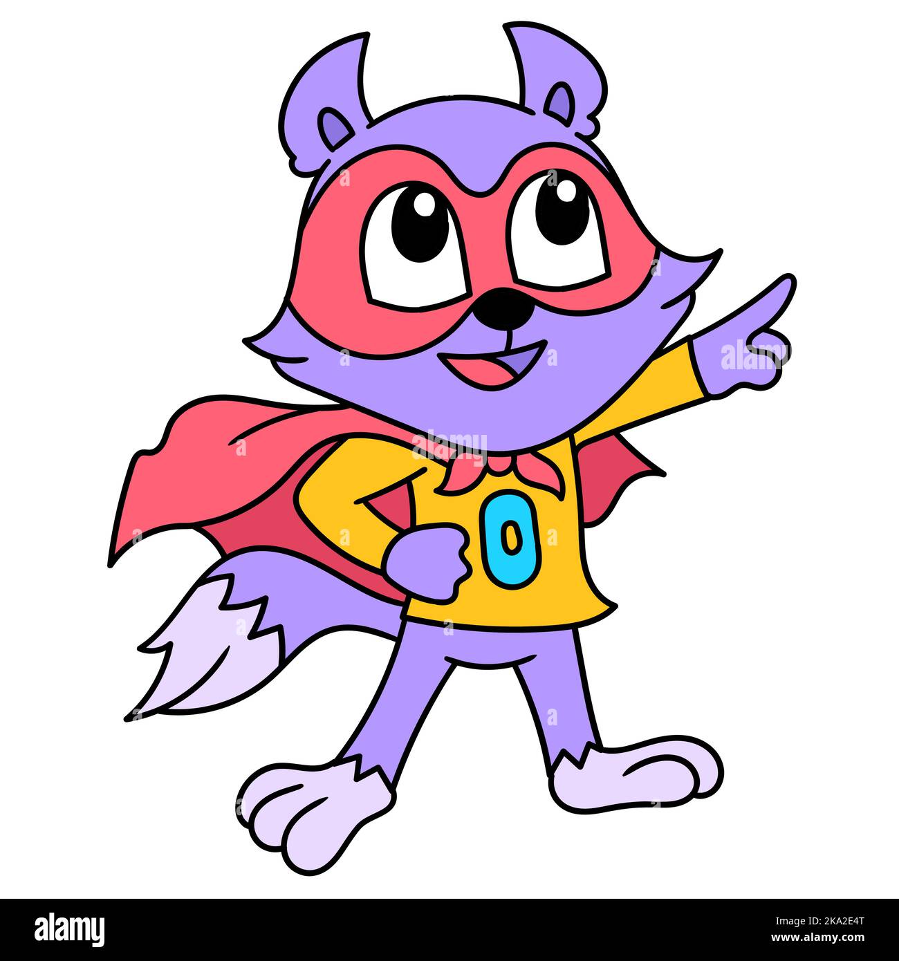 Cute Cartoon Superman