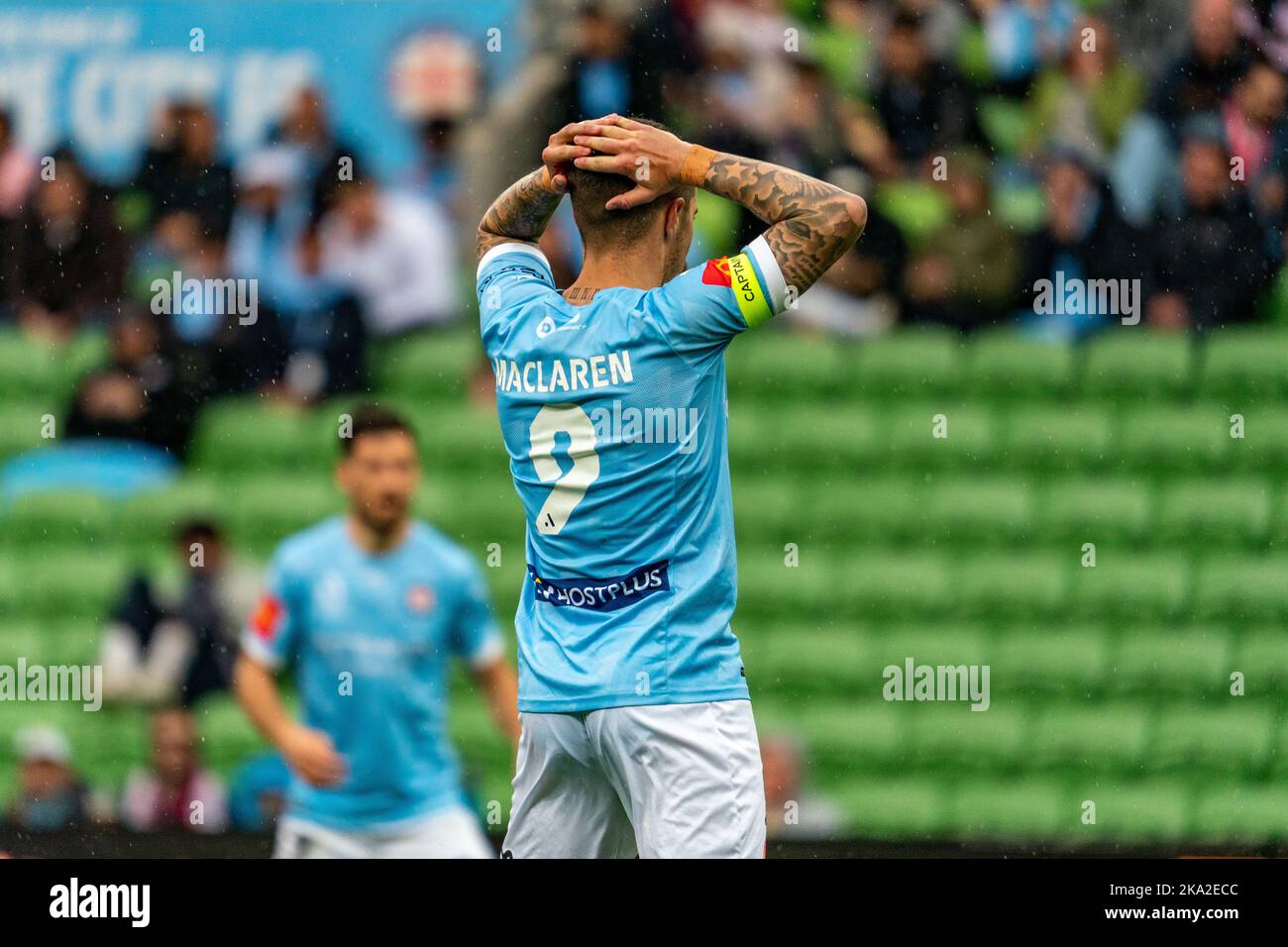 Melbourne, Australia. 30,October, 2022. Melbourne City’s Jamie Maclaren ...