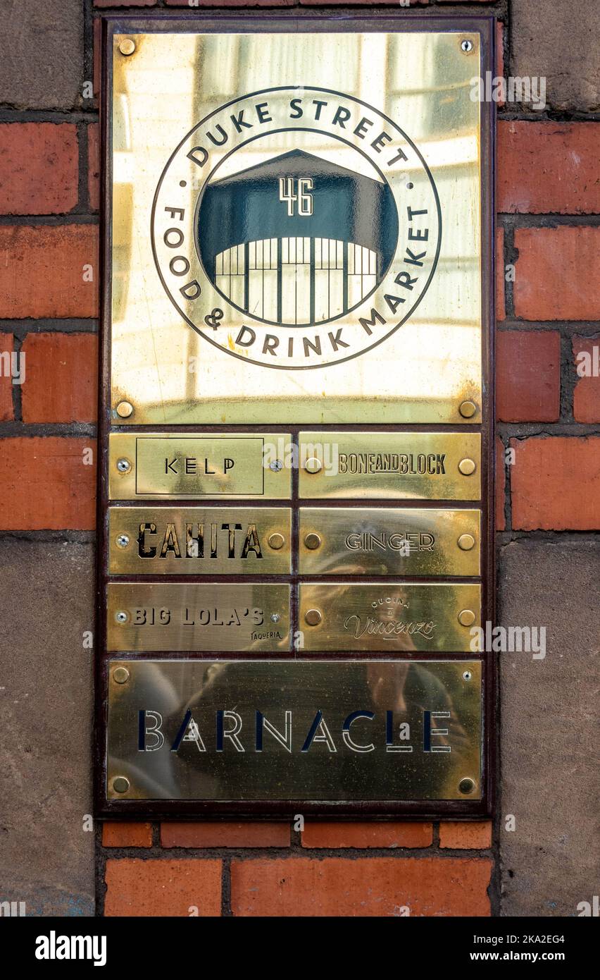 Liverpool duke street market hi-res stock photography and images - Alamy