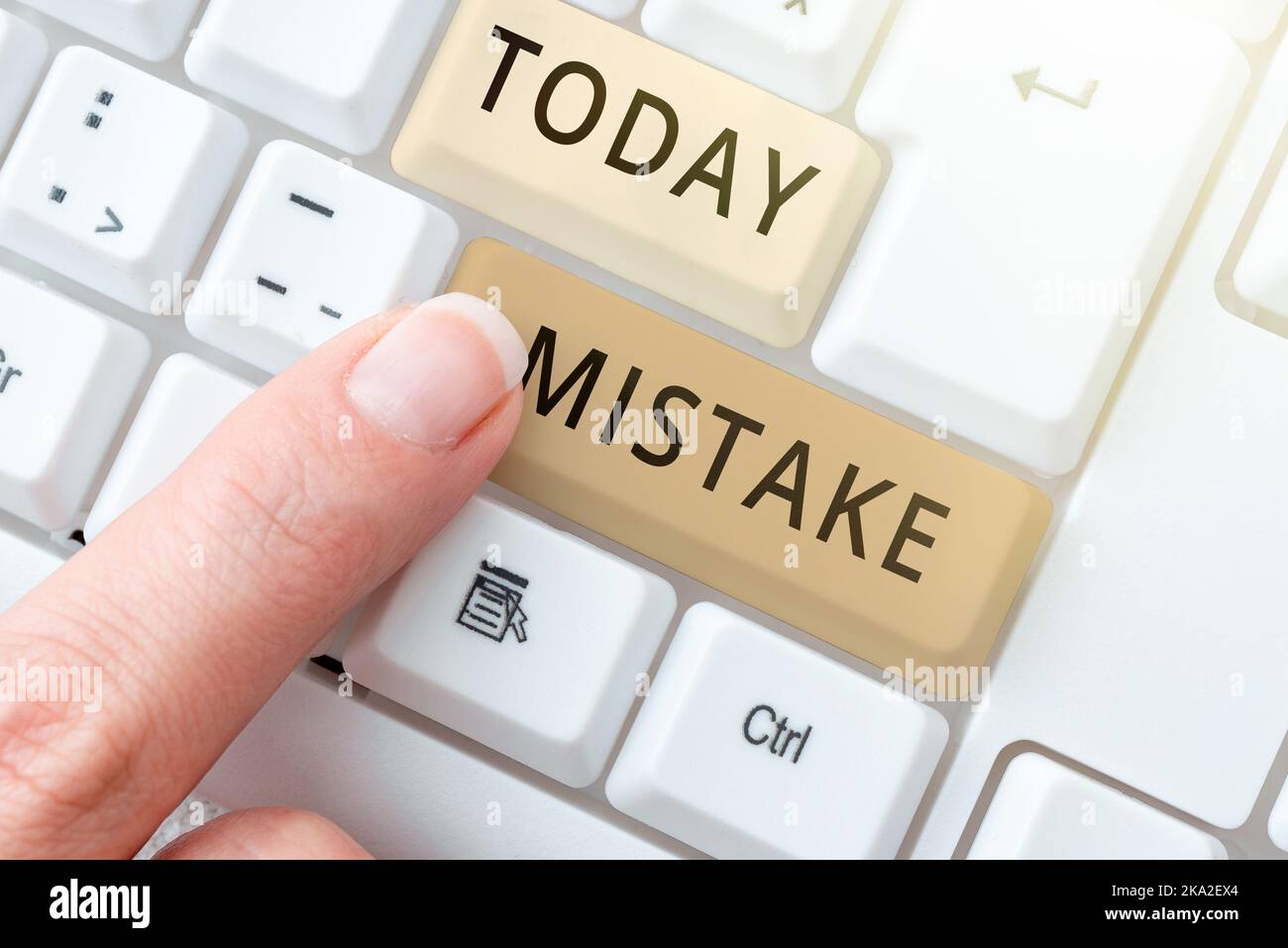 Hand writing sign Mistake. Business idea misconception about the ...