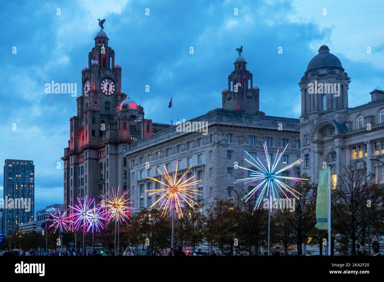 River of Light 2022 in Liverpool Stock Photo - Alamy