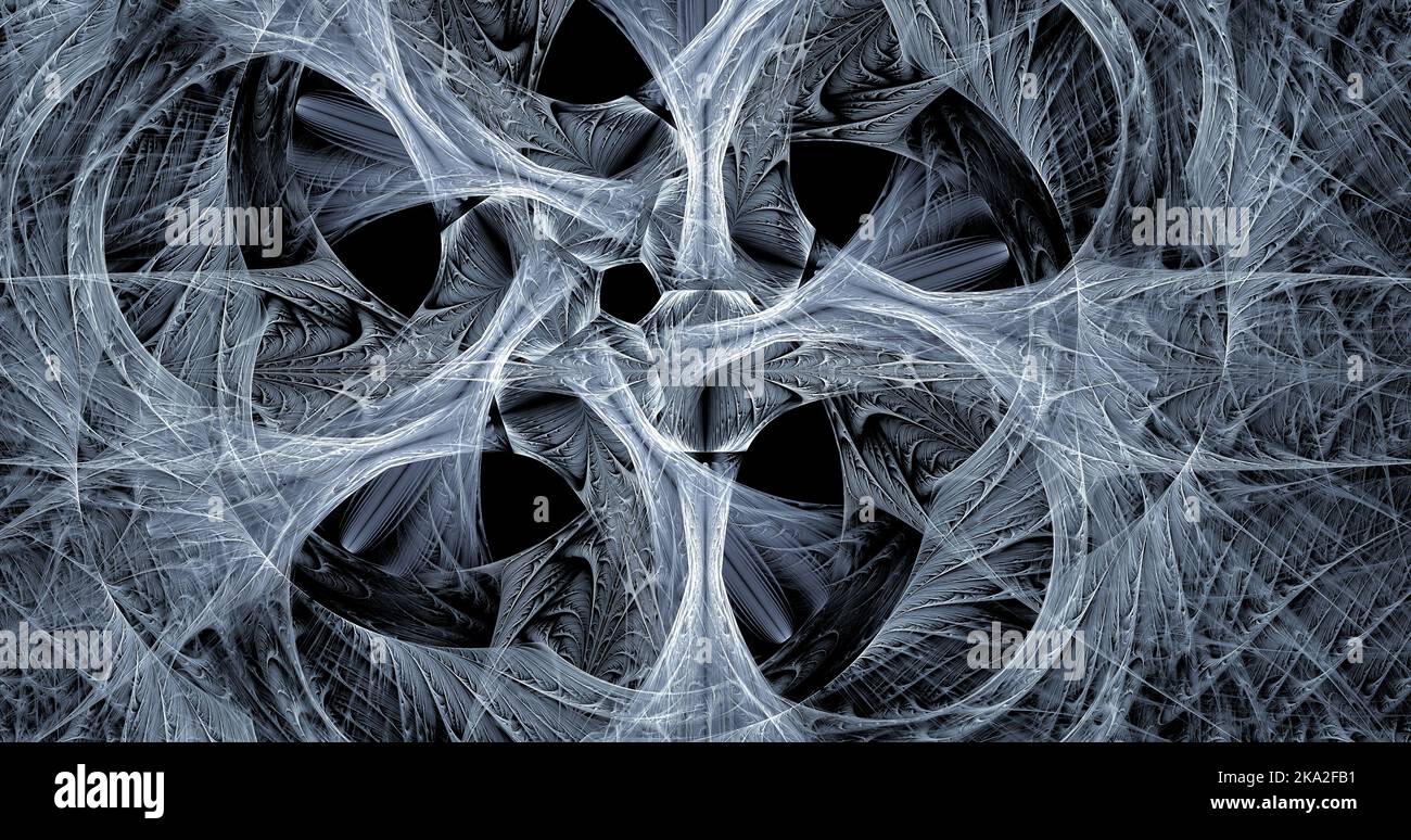 Fractal art. Abstract shapes from fractal textures Stock Photo - Alamy