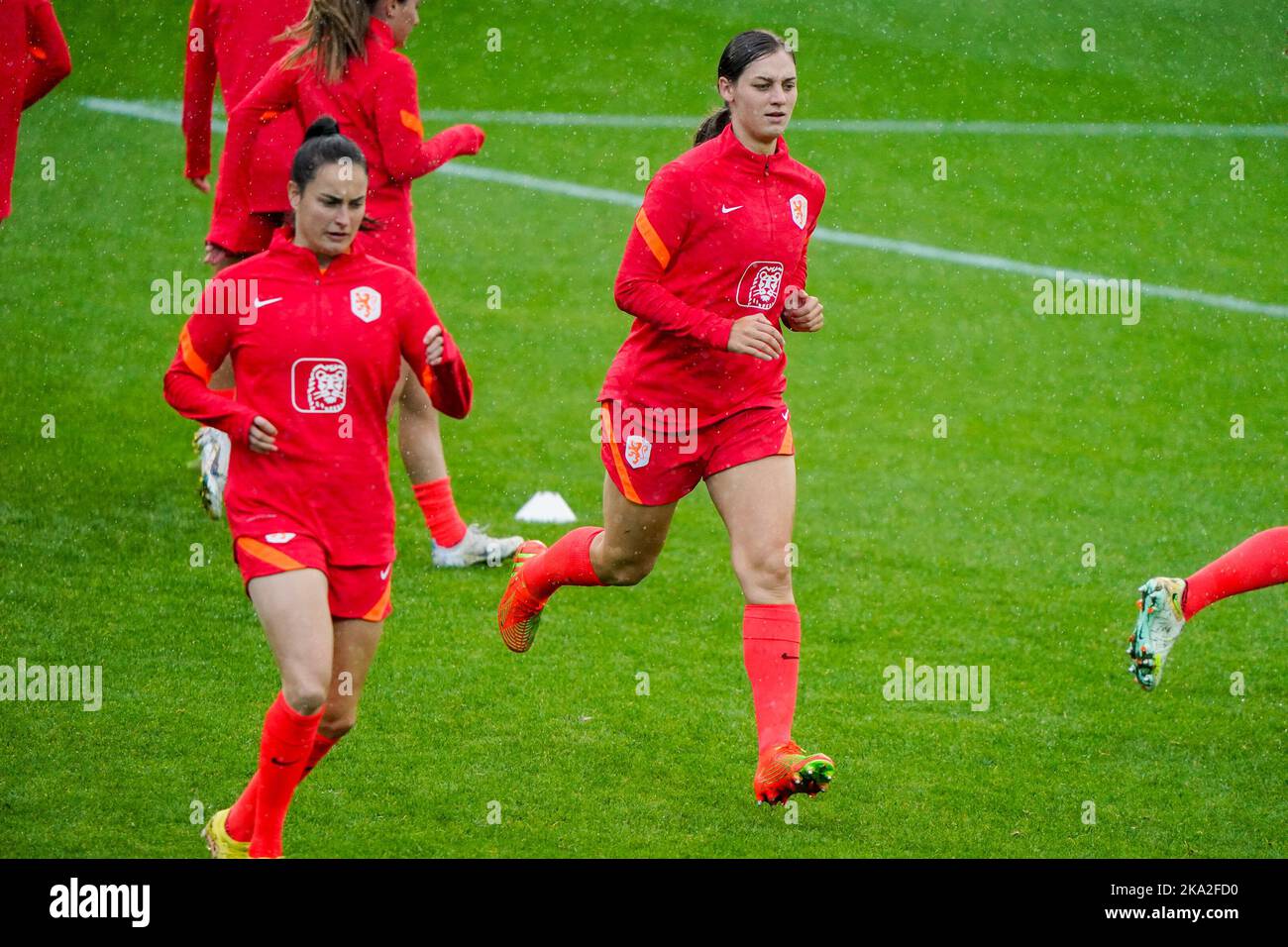 ZEIST, NETHERLANDS - OCTOBER 8: Aniek Nouwen of the Netherlands during ...