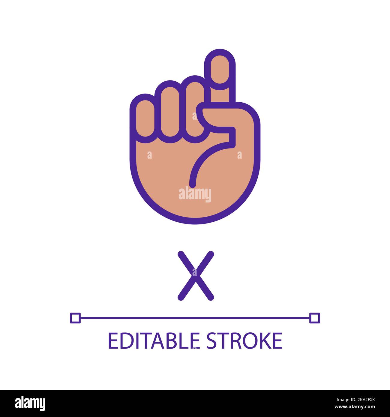 Letter x pixel art Cut Out Stock Images & Pictures - Alamy