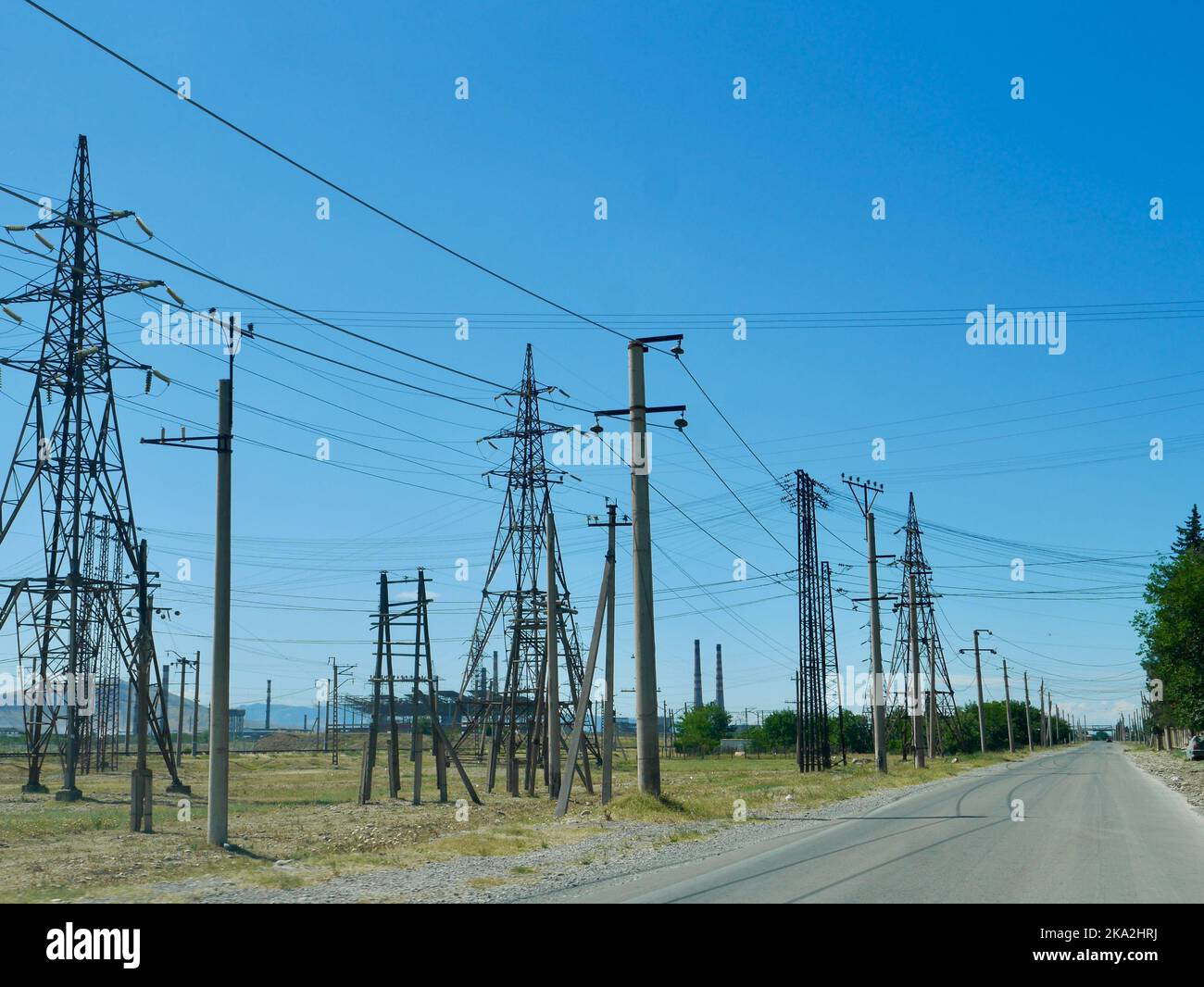 Pollution city sky lines hi-res stock photography and images - Alamy